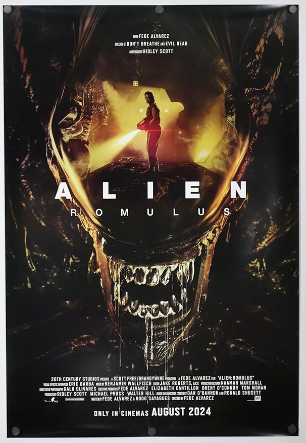 Amazon.com: ALIEN ROMULUS MOVIE POSTER 2 Sided ORIGINAL 27x40 2024 INTL ...