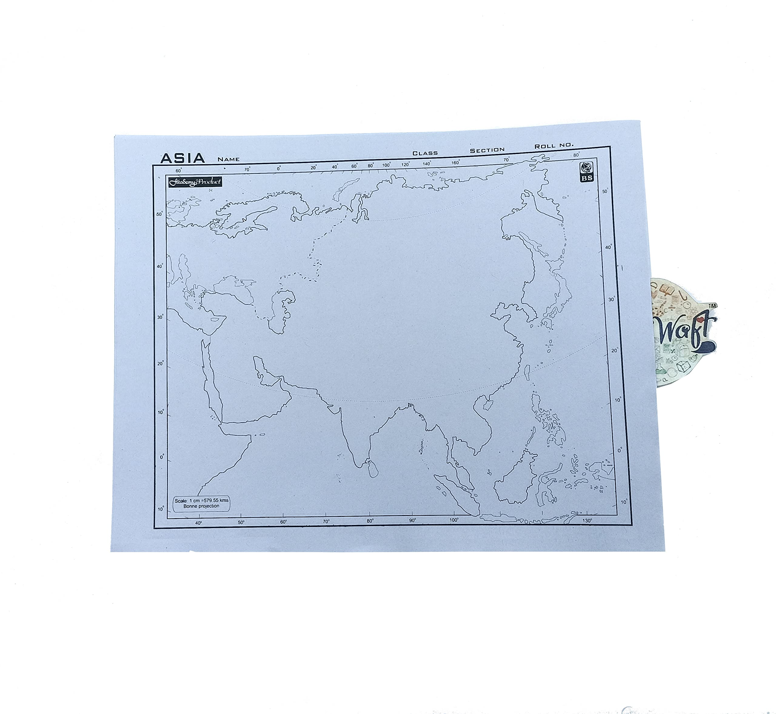 Blank Physical Map Of Asia