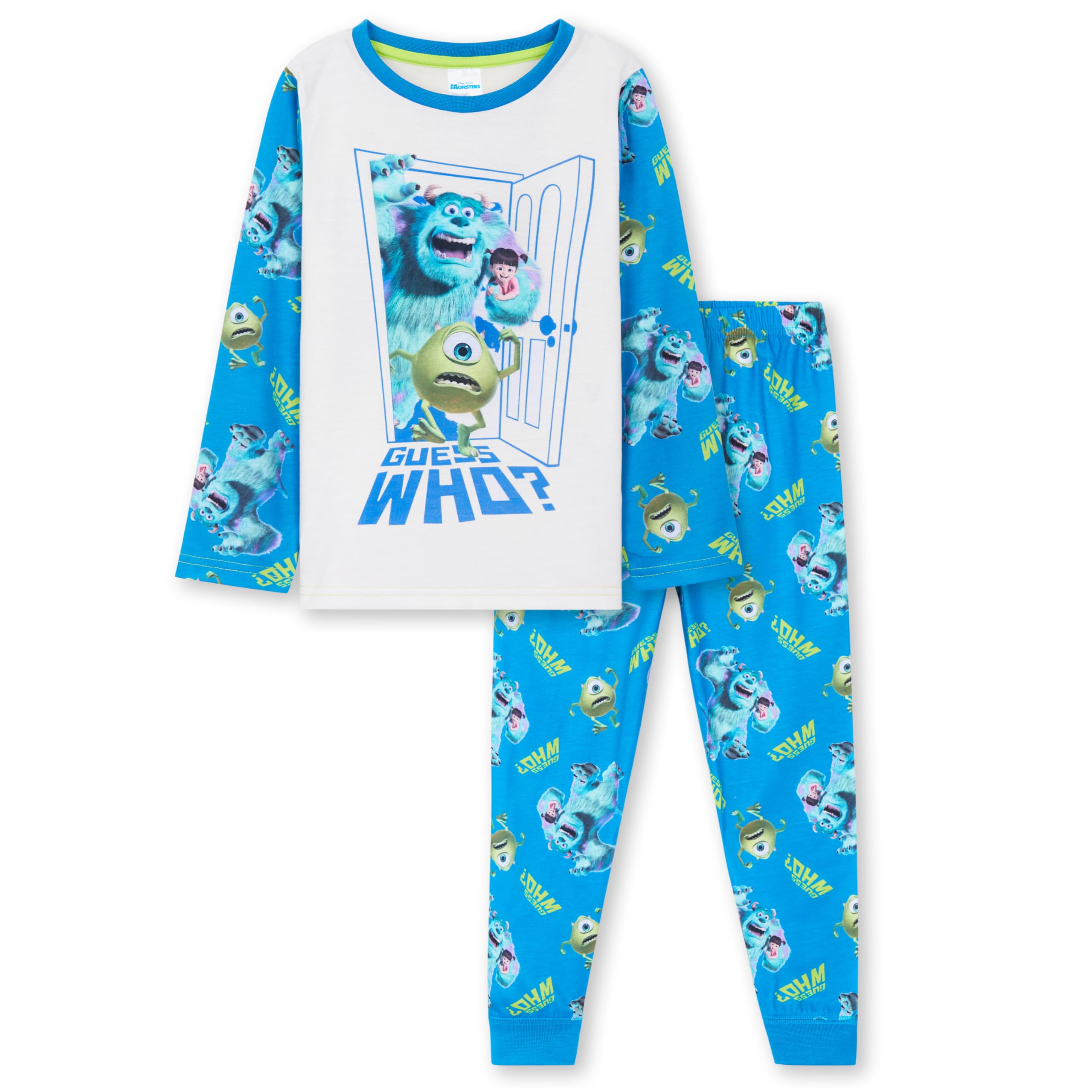 Amazon.com: Disney Monsters Inc Pyjamas for Kids - 2 Piece Lounge Wear ...