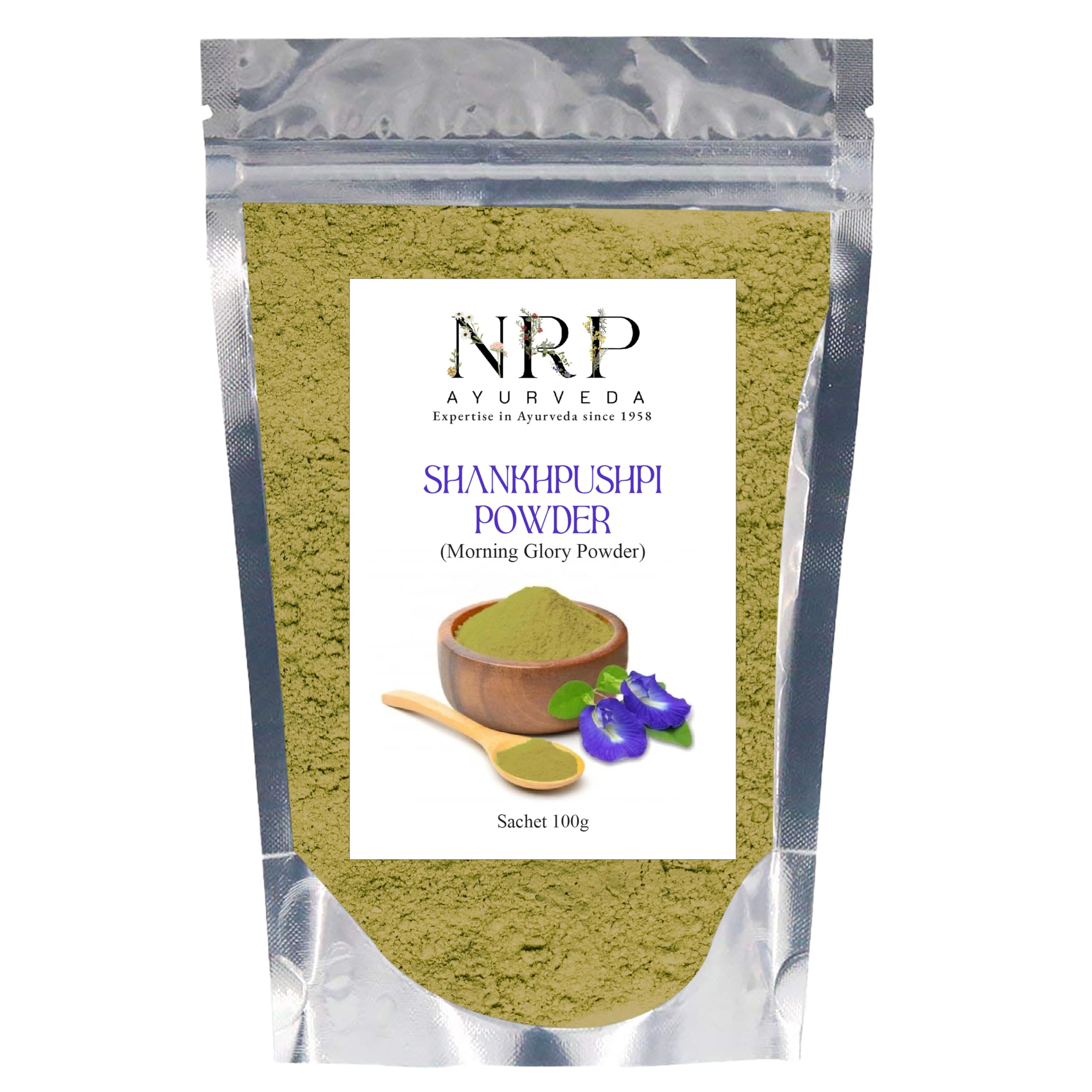 NRP Ayurveda's Shankhpushpi Powder (100gm) : Amazon.in: Beauty