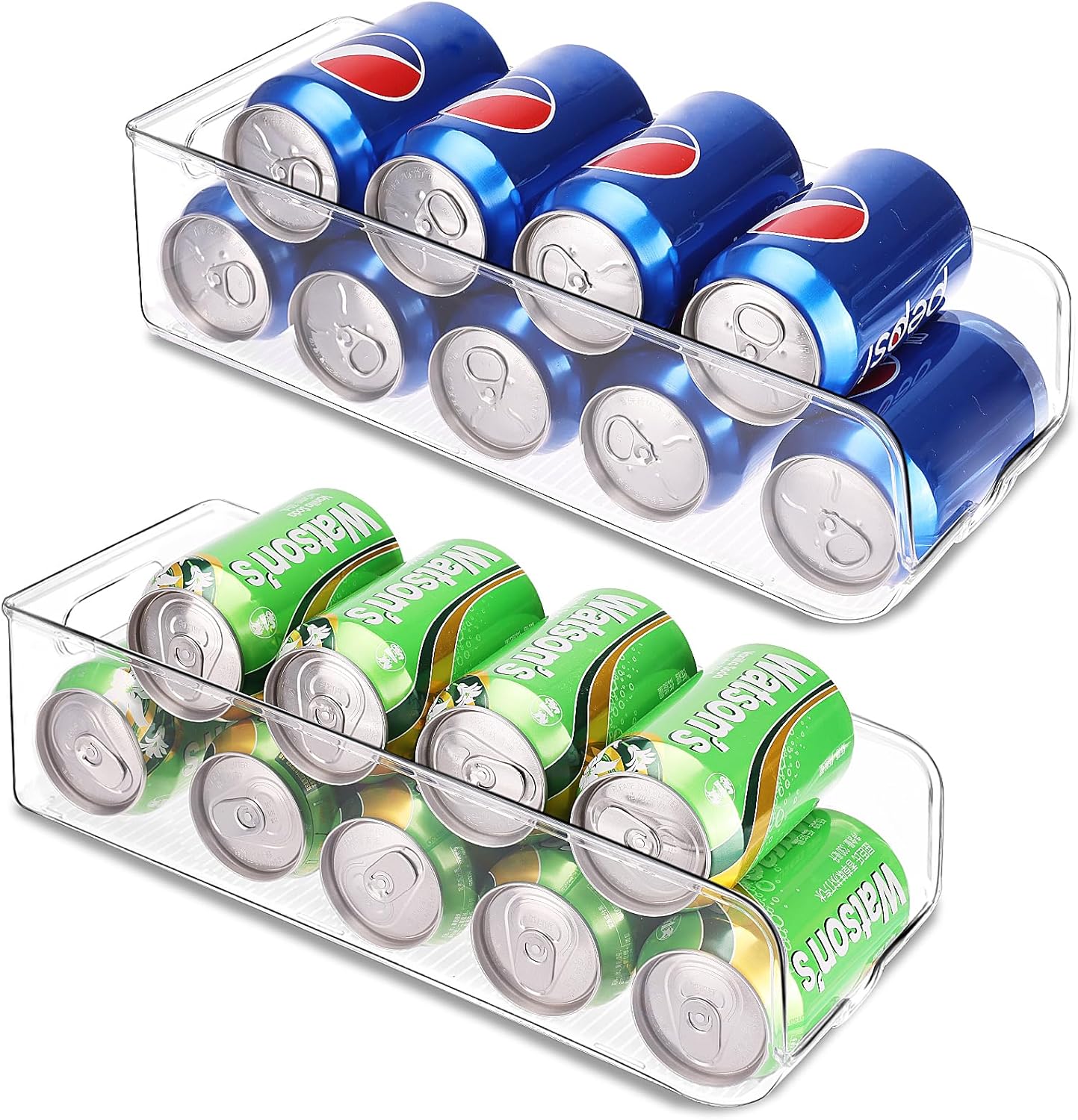 Amazon.com: Moretoes 2 Pack Soda Can Organizer for Fridge and Pantry ...