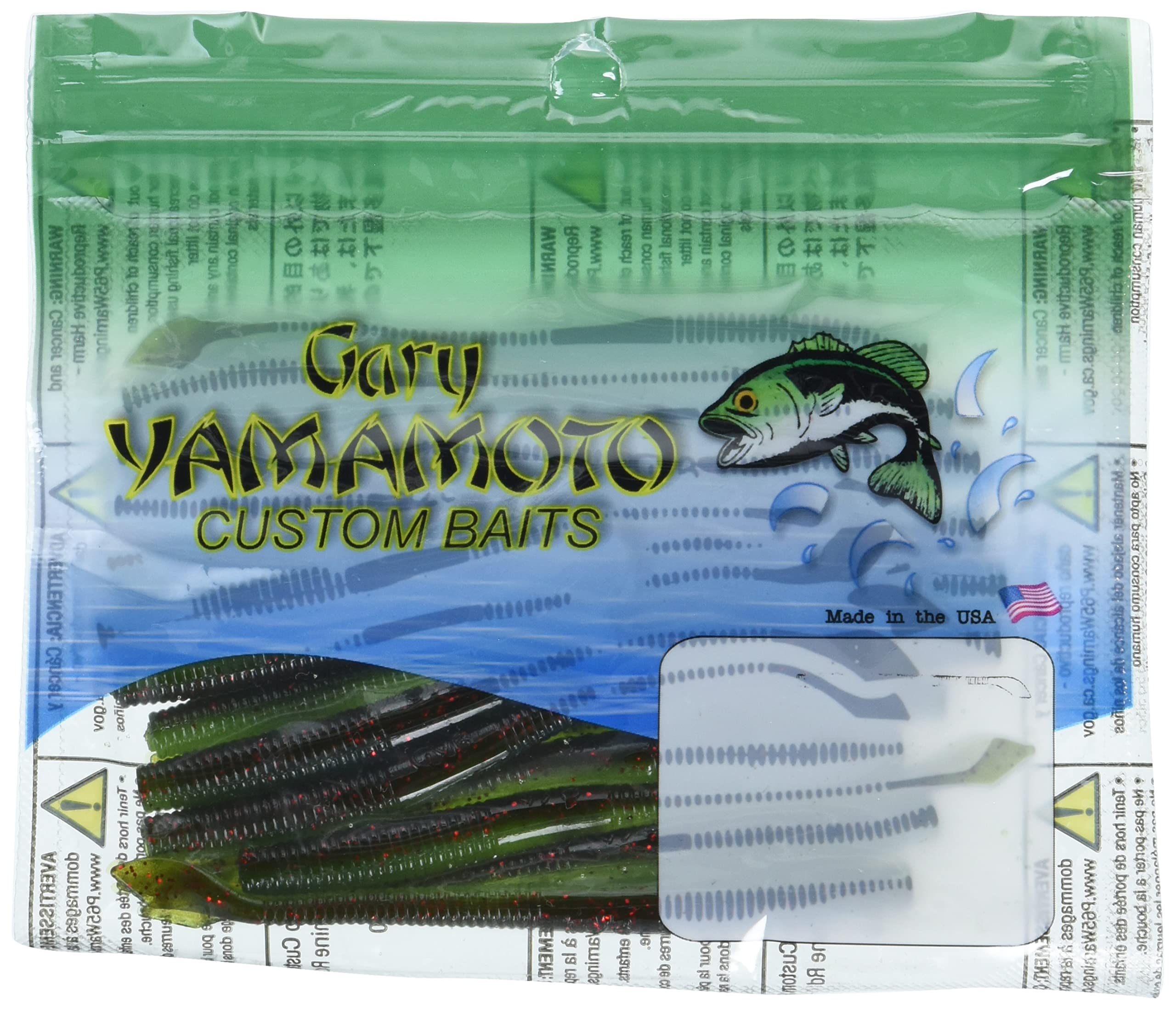 Snapklik.com : Yamamoto 4 Kut Tail Worm - Realistic Easy-To-Use Soft ...