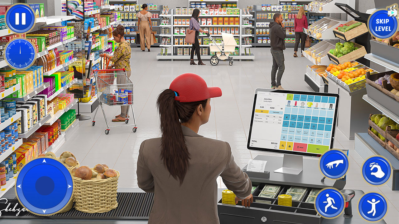 Supermarket Bash Simulator Games 3D: Grand Supermarket Tycoon 2024 ...