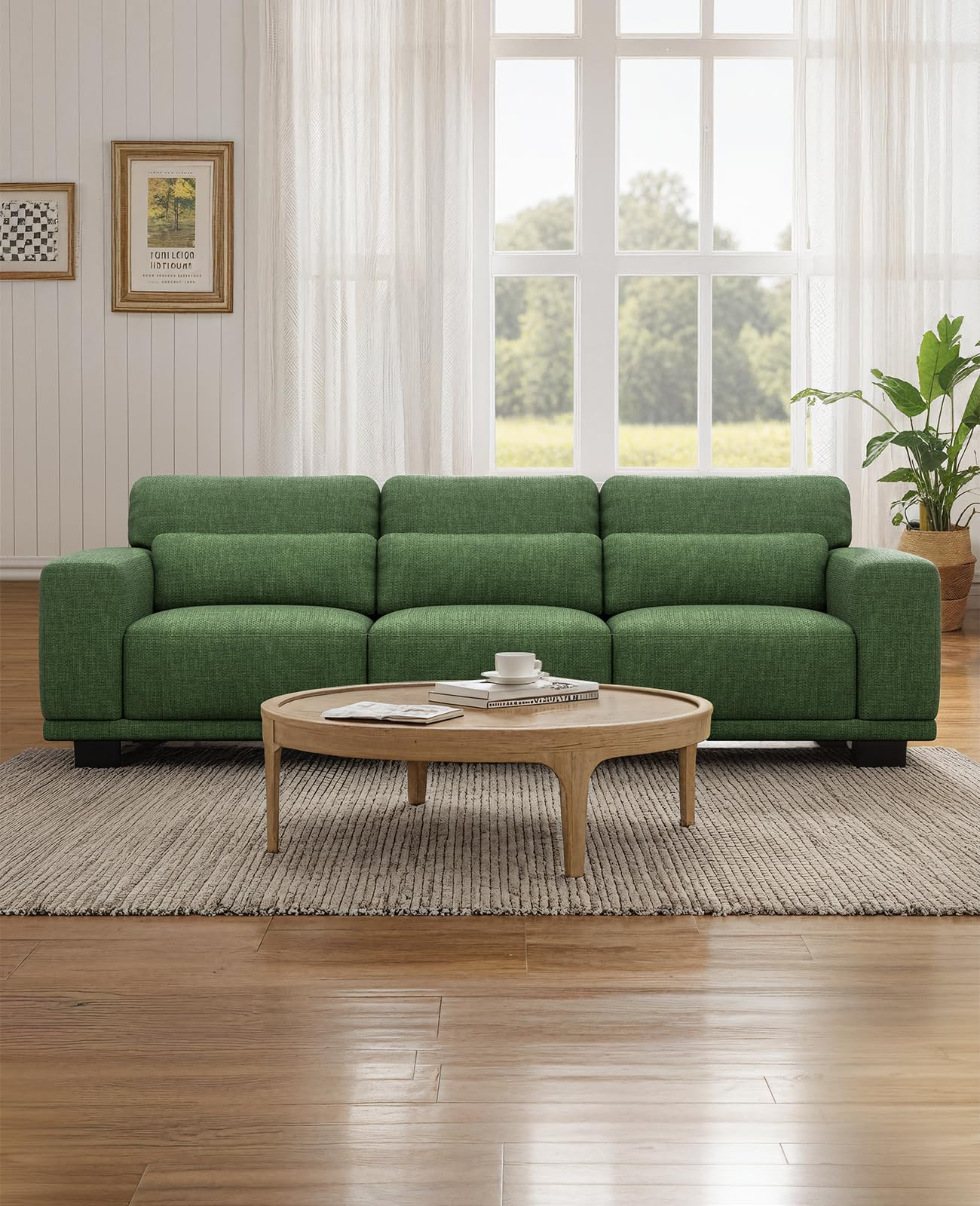 Snapklik.com : Marsail 89" Sofa, 3 Seater Couch For Living Room, Modern ...