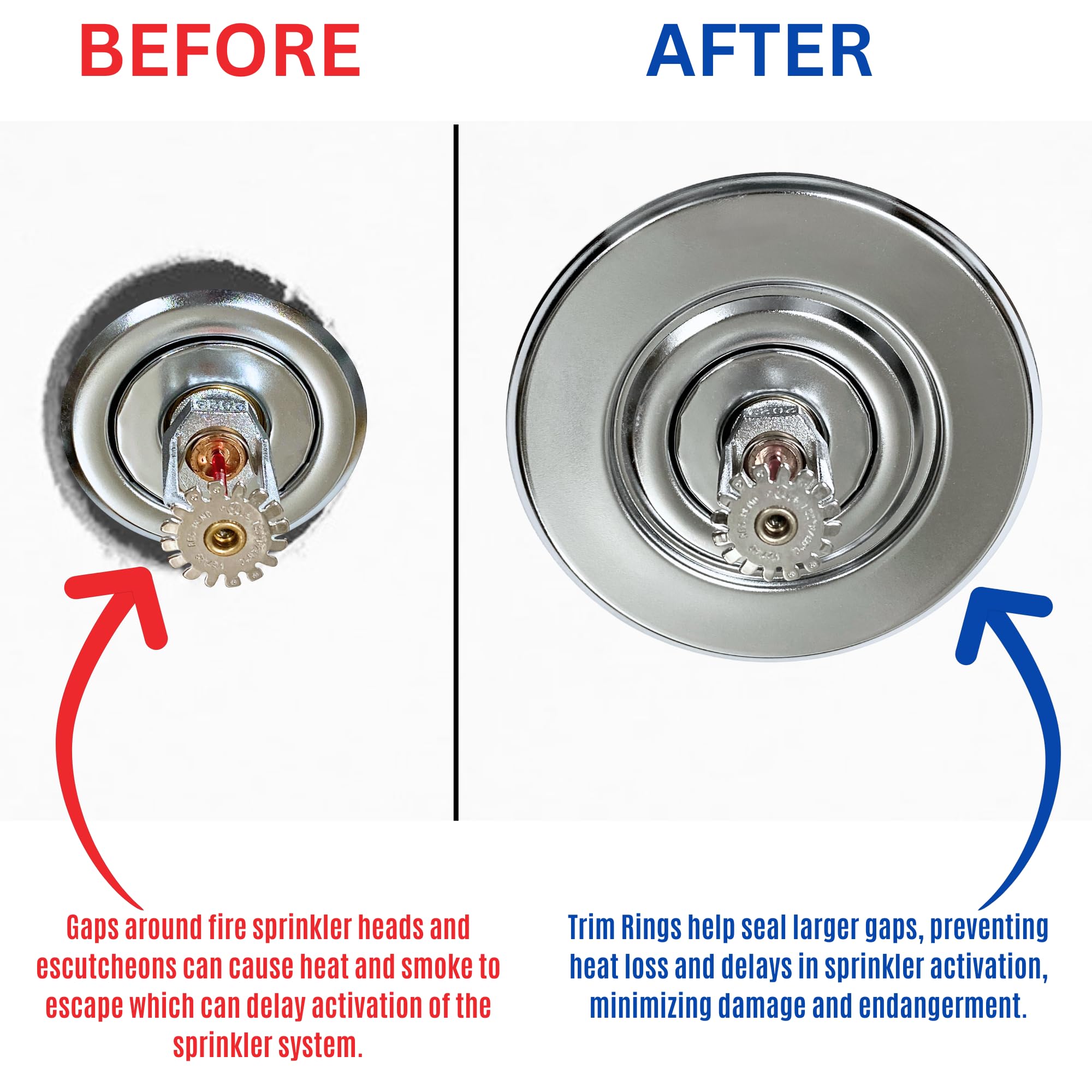 Light Recessed Escutcheon Ring PACE Supply | Extension Ring, For
