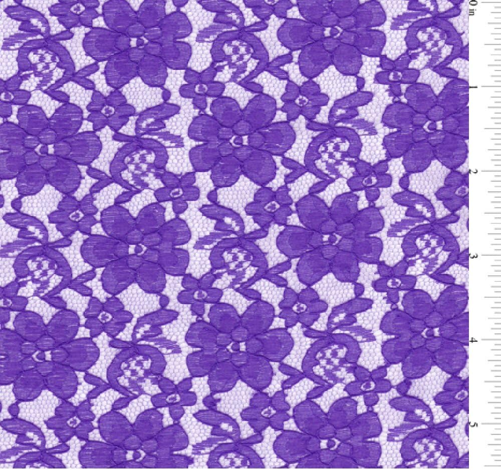 Amazon.com: 60" Purple Lace 15 Yards Wholesale by The Bolt