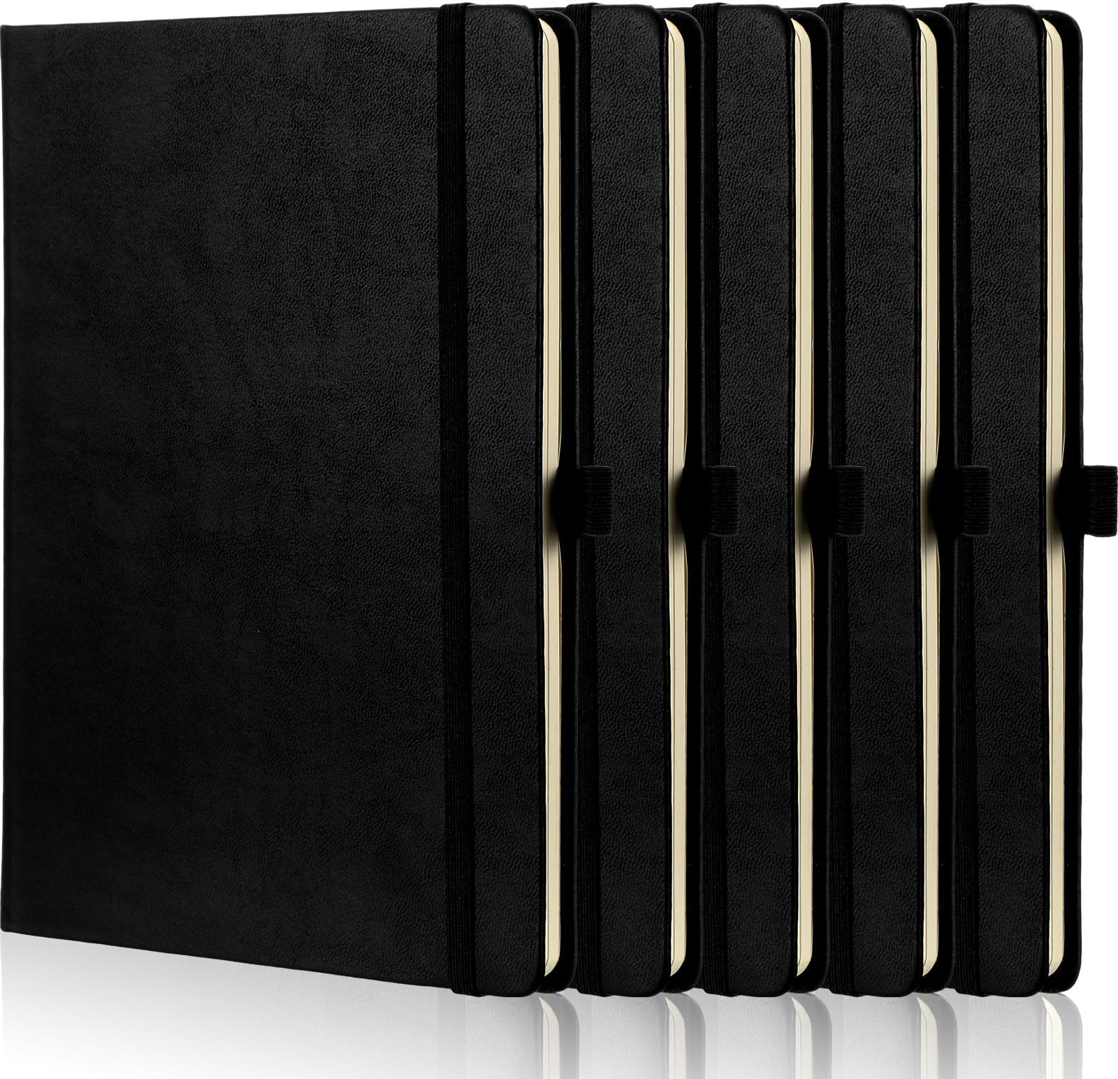 Sinmoe 5 Pack A5 Notebook Hardback Journal 160 Pages/ 80 Sheets A5 ...