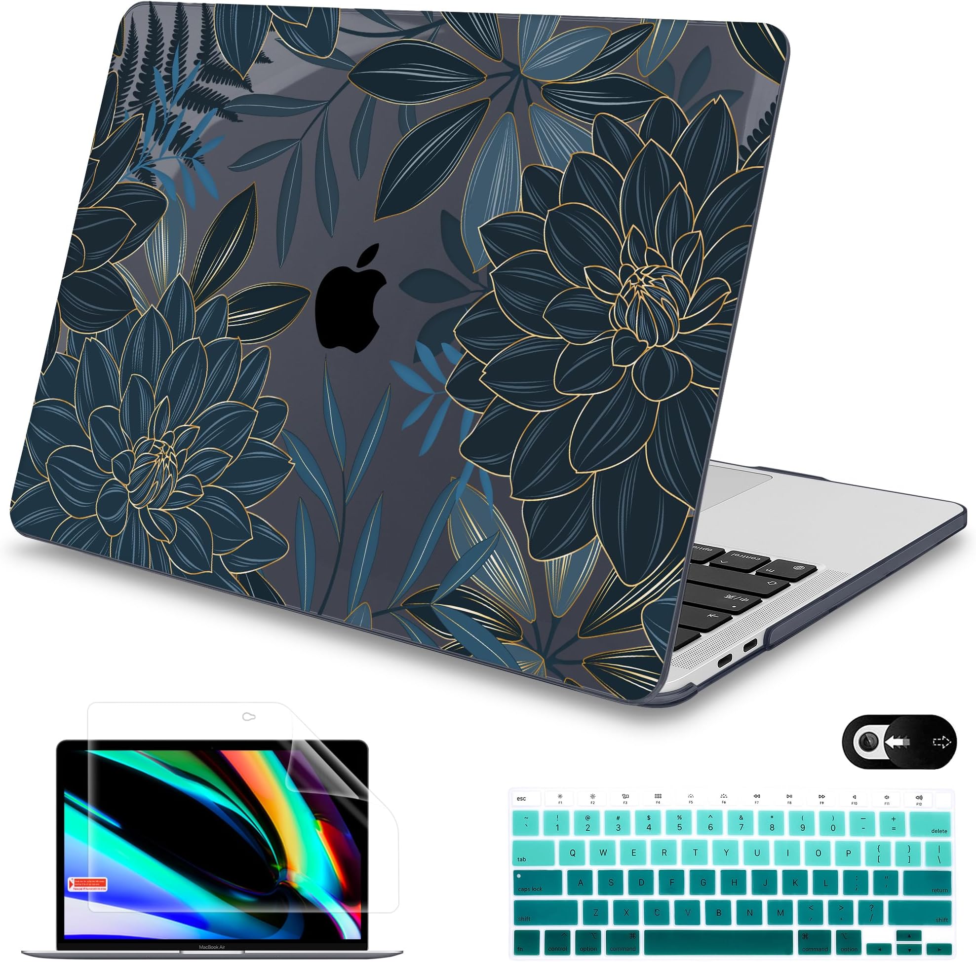 Amazon.com: iDonzon Case for MacBook Air 13 inch (A1466/A1369, 2010 ...