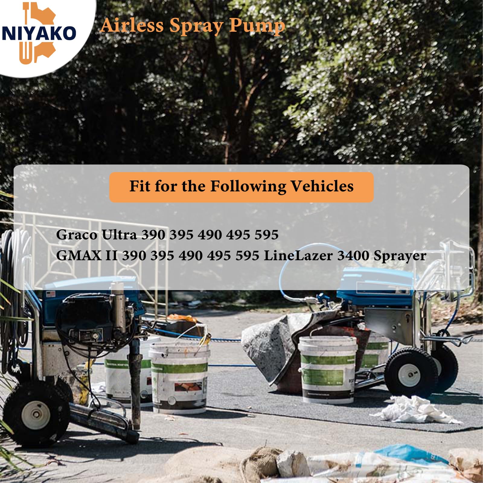 Snapklik.com : Airless Spray Pump Replacement# 246428 Fit Graco 390 395 ...