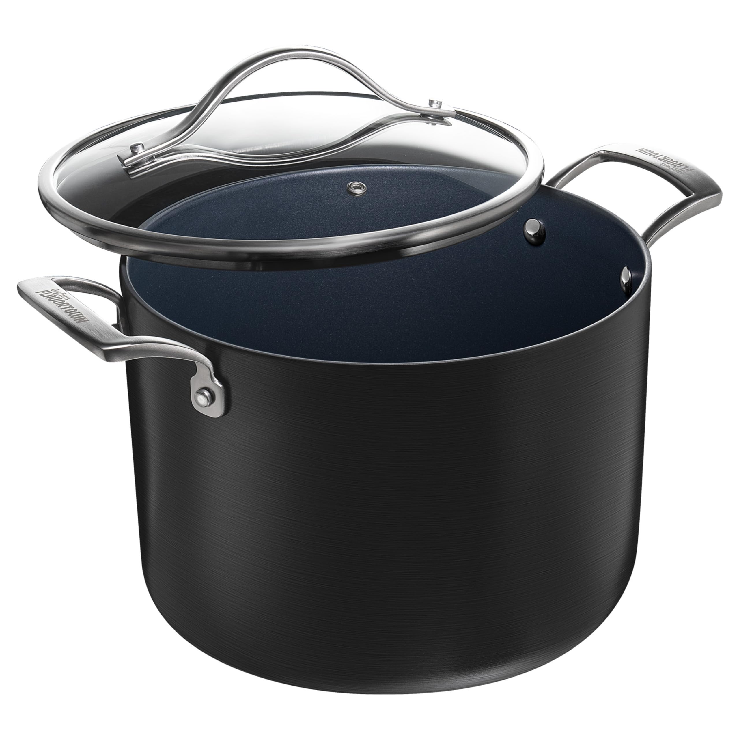 Amazon.com: Guy Fieri's Flavortown Laser Titanium 8-Quart Stock Pot ...
