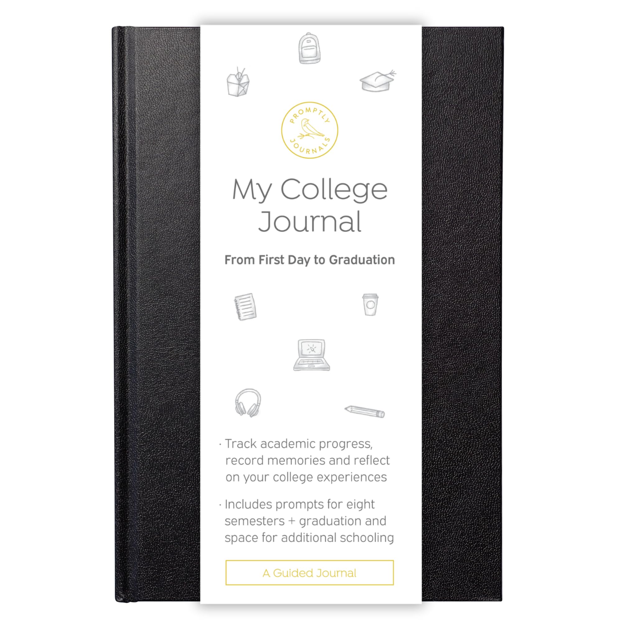Amazon.com : Promptly Journals, My College Journal: From First Day to ...