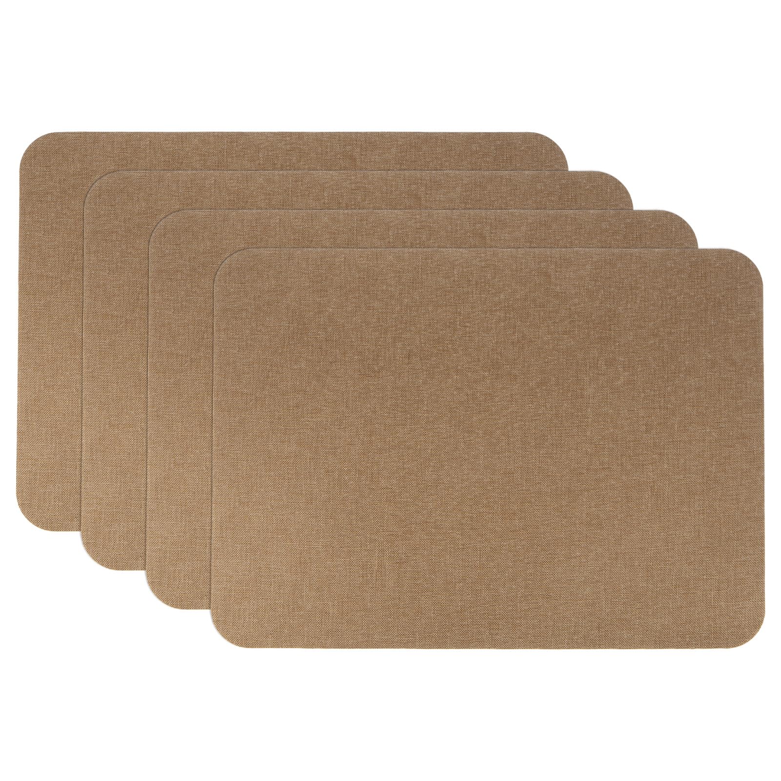 sourcing map 4Pcs Linen Fabric Patches 8" x 11" Self-Adhesive Fine ...