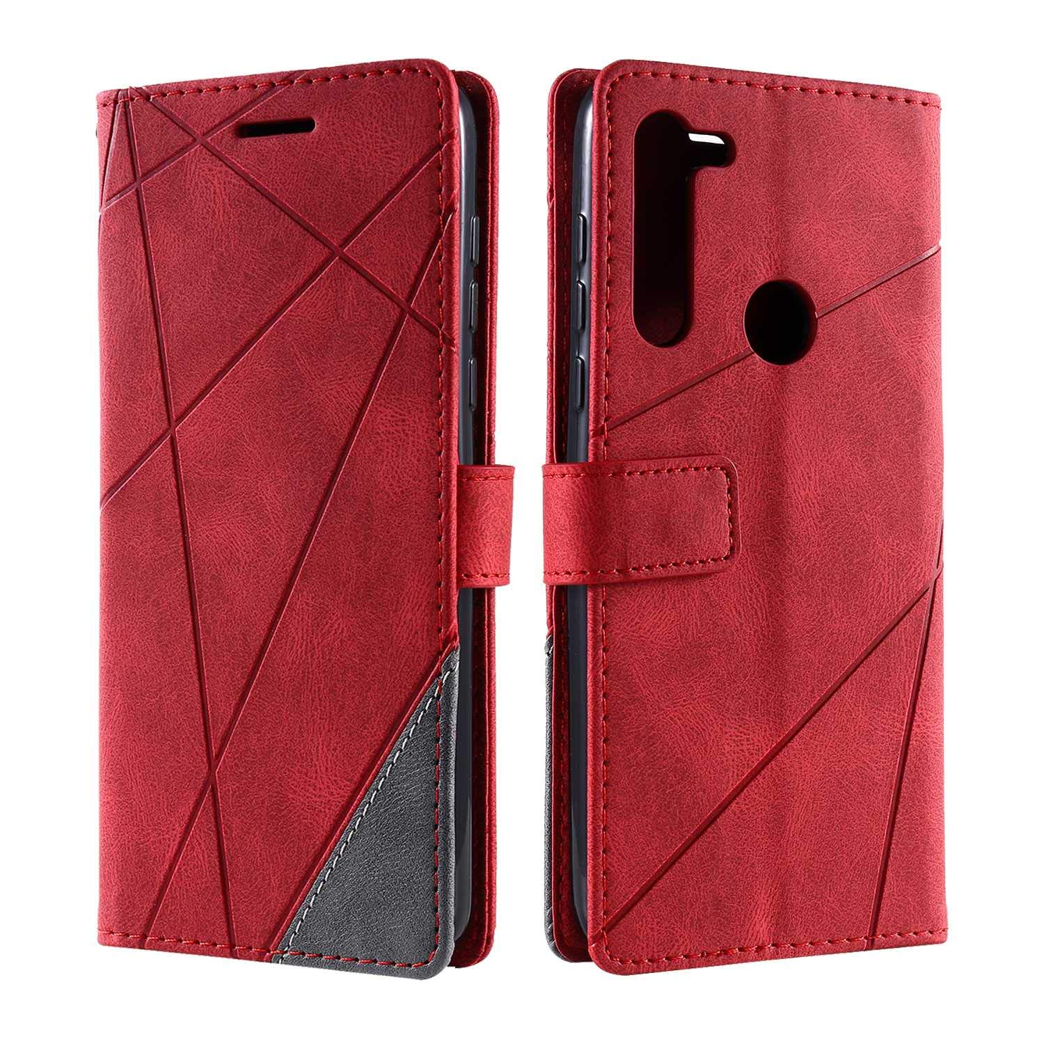 SONWO Case for Moto G8 Case, Premium Leather Flip Wallet Case Magnetic ...