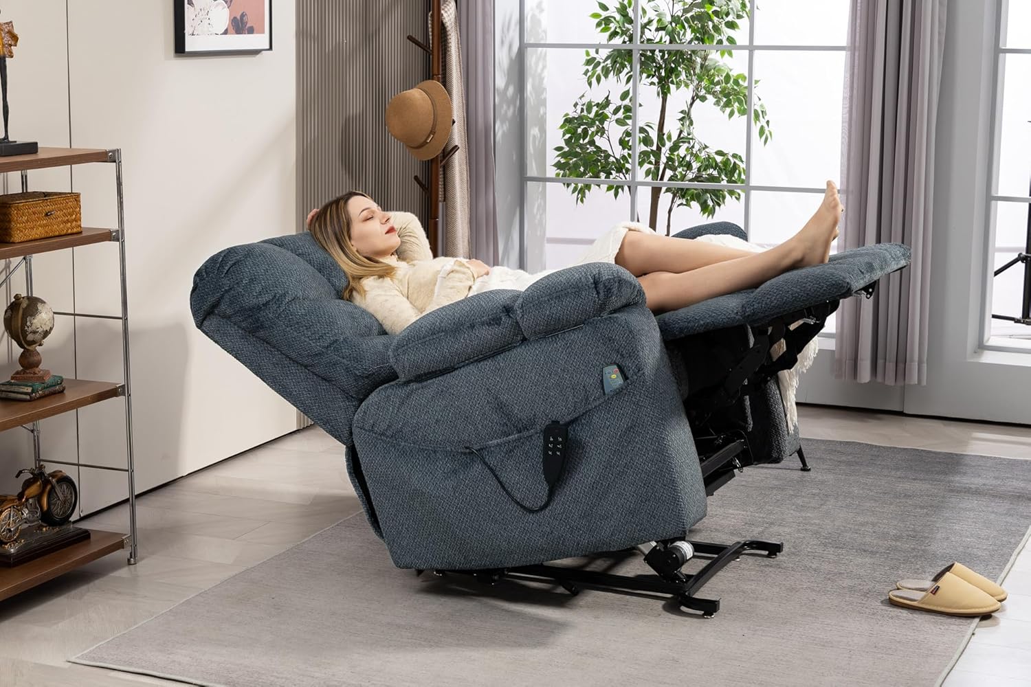 Amazon.com: REHOUSING Oversized Power Lift Recliner Big Man 400lbs, Extra Wide Recliner Chair ...