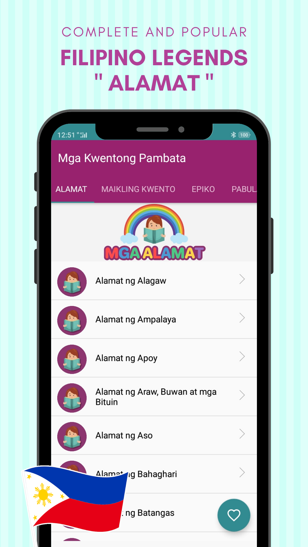 Kwentong Pambata: Alamat and Fairy Tales Story - App on Amazon Appstore