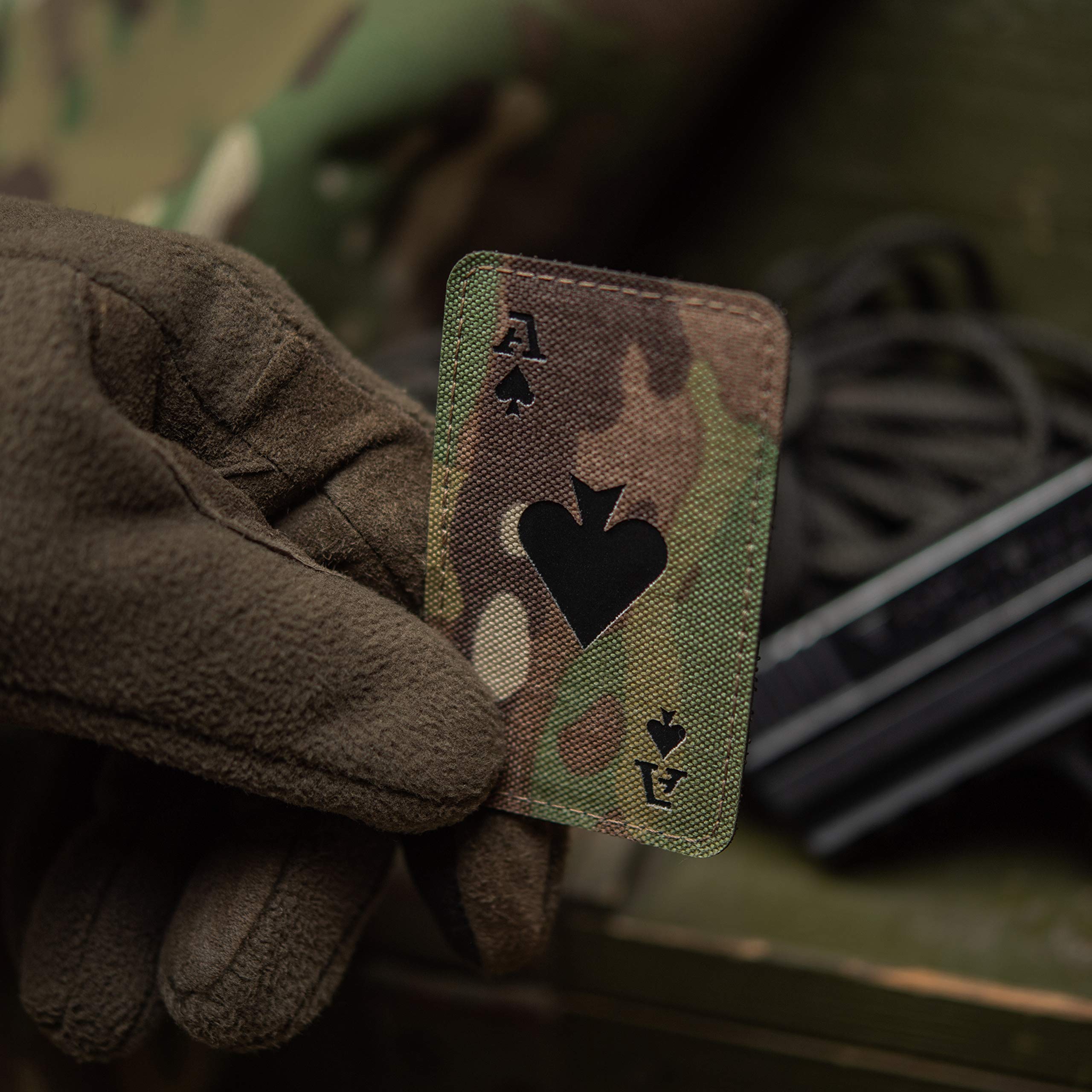 M-Tac Ace of Spades Patch Death Card - Tactical Morale Patch for ...