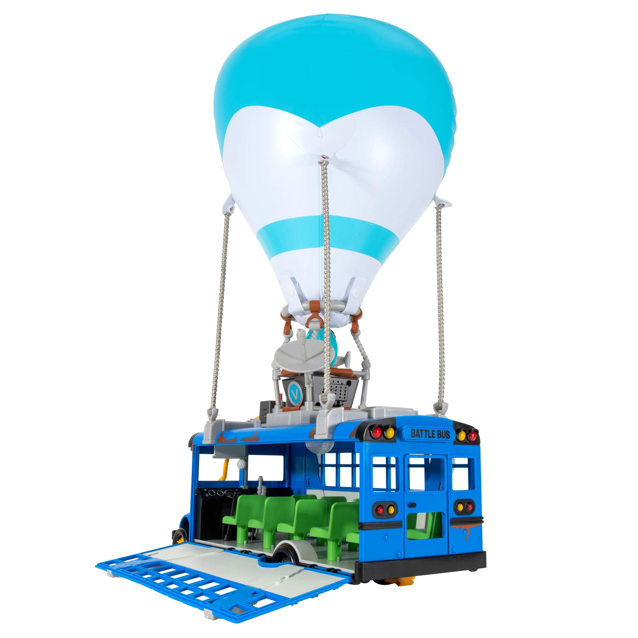 Fortnite Battle Bus Deluxe - Features Inflatable Balloon with Lights ...