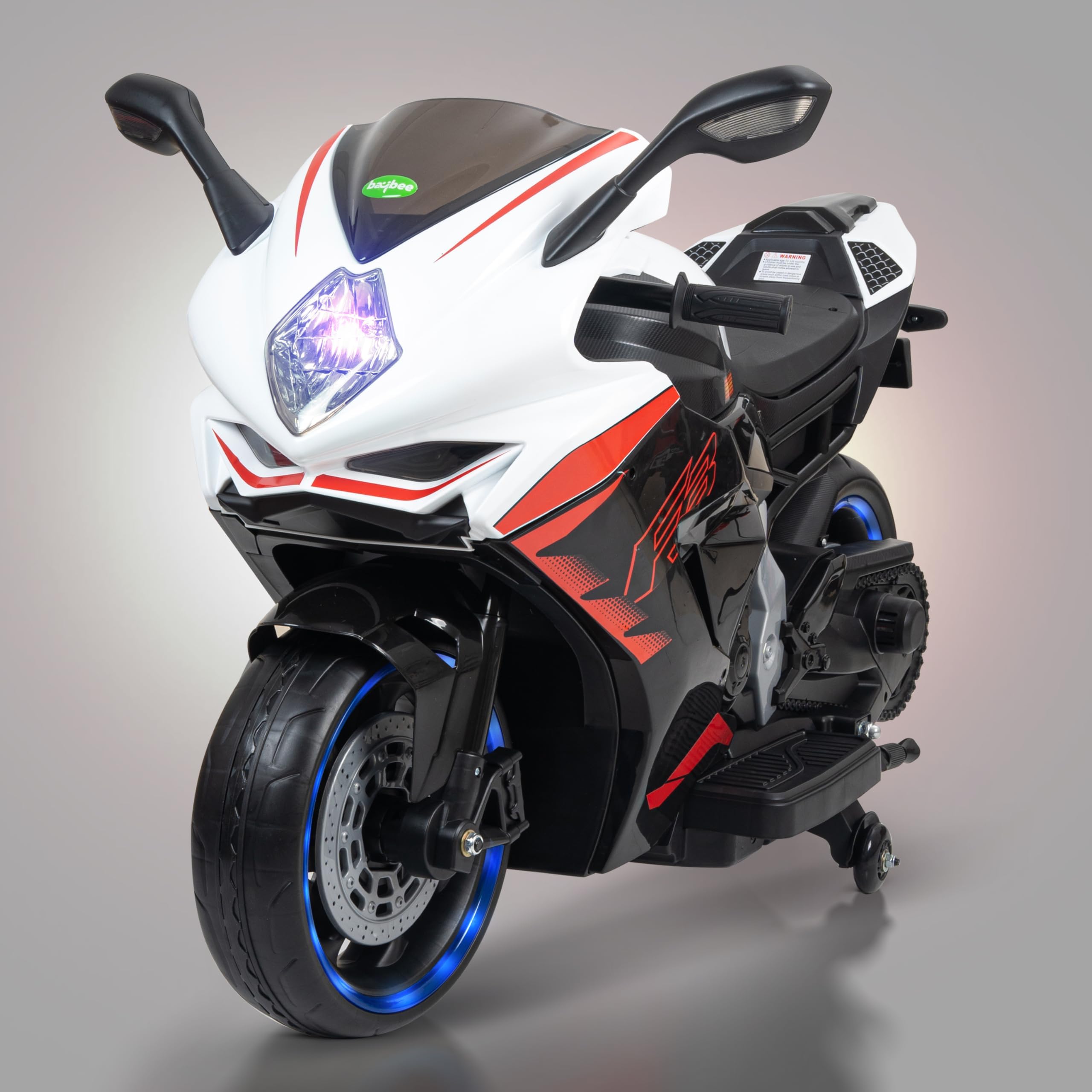 Buy Baybee Moto Battery Operated Bike for Kids with LED Light ...