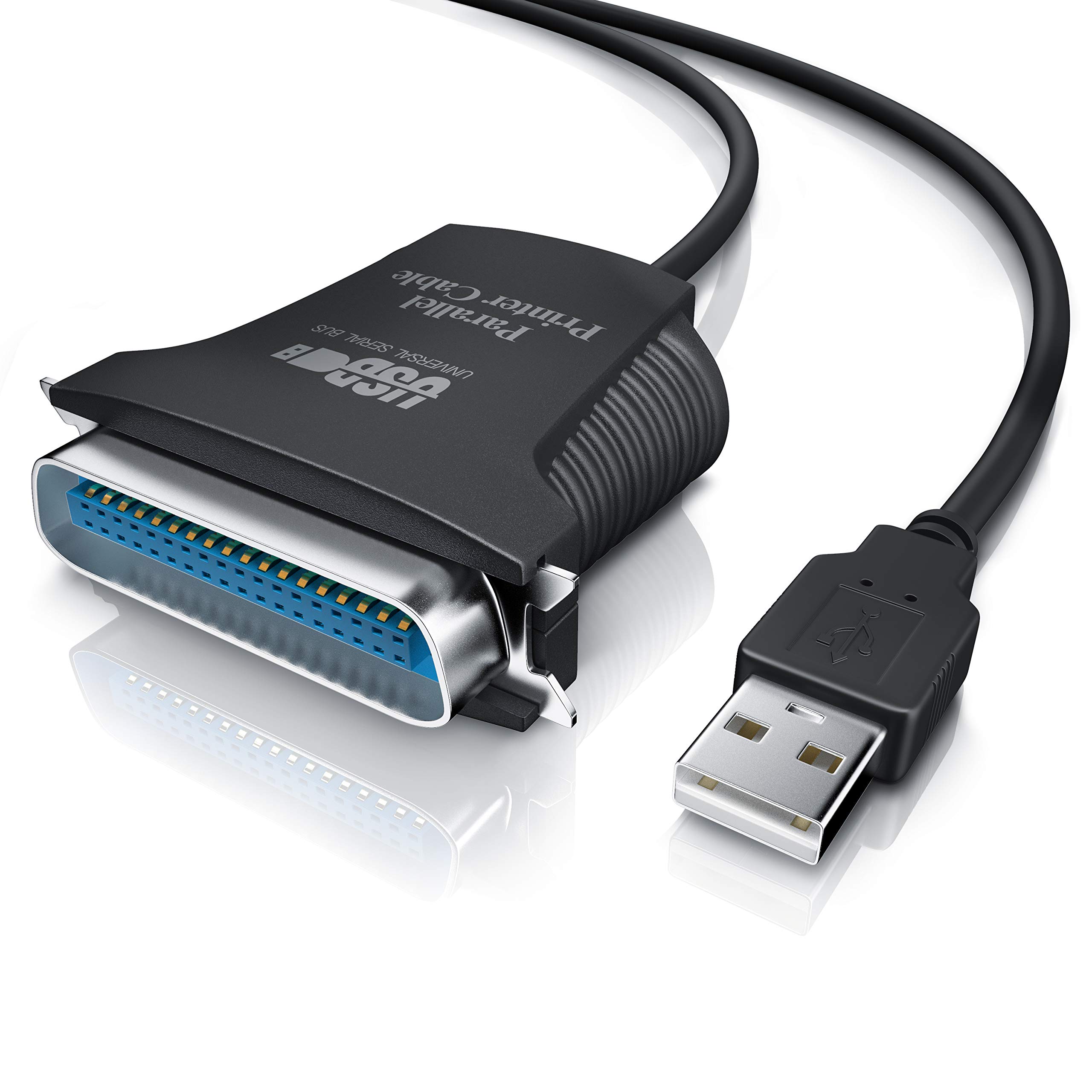 CSL - USB auf Parallel Adapter LPT 36pol. - Druckerkabel Adapterkabel ...