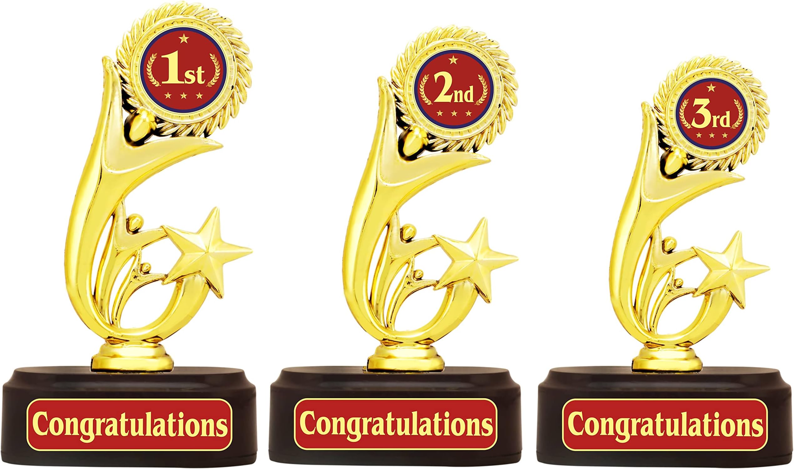 AARK INDIA 1st,2nd & 3rd Place Trophy for Competition/Match/Sports ...