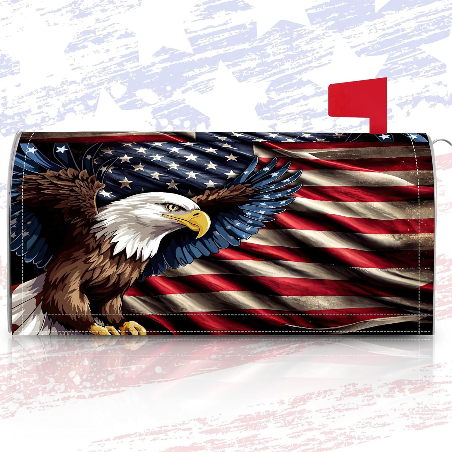 Amazon.com: Tiamon 4th of July Mailbox Covers Magnetic Standard Size 18 ...