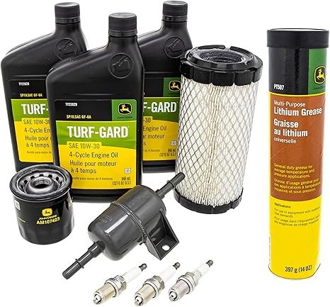 Amazon.com : John Deere OEM #LG270 Maintenance Kit & #PT507 Grease ...