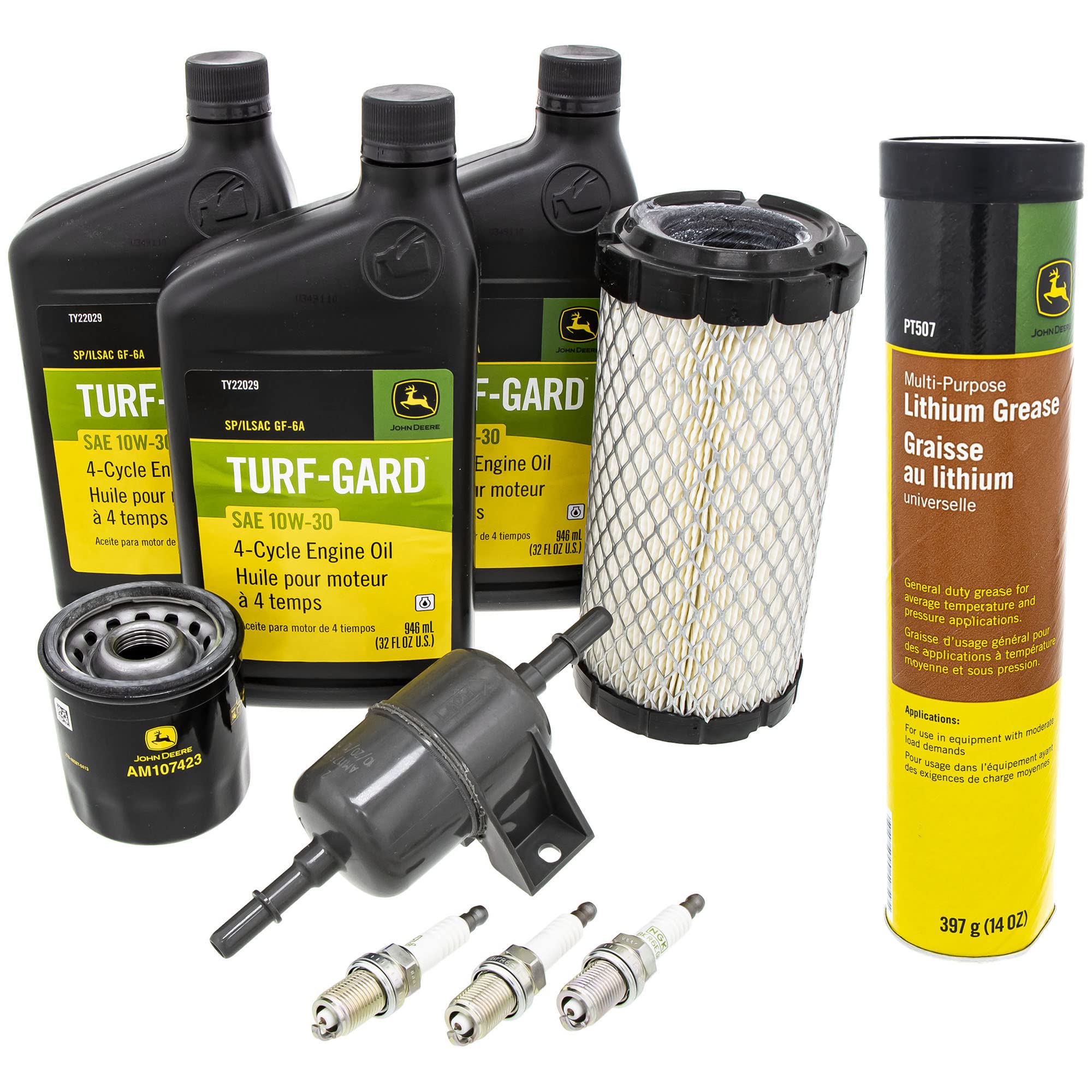 Amazon.com : John Deere LG270 Home Maintenance Kit w/Grease PT507 Gator ...