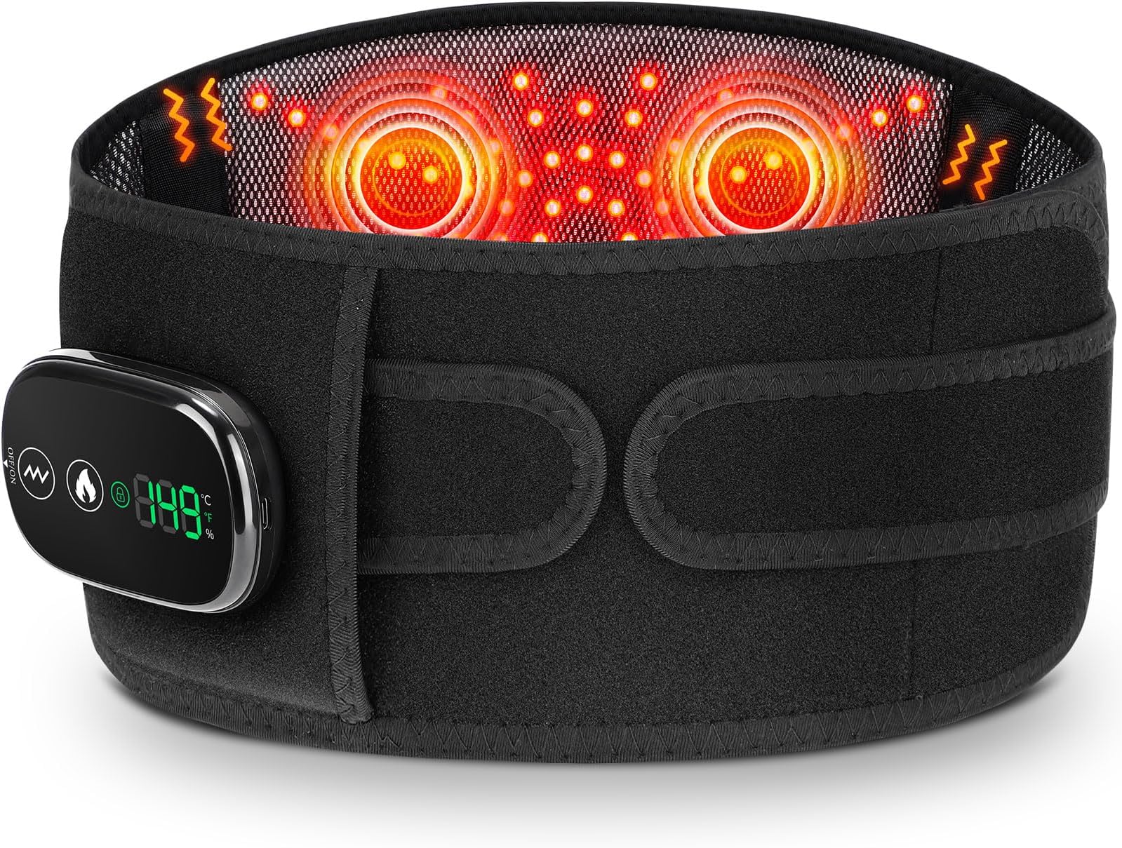 Amazon.com: Infrared Wrap Cordless Heating Pad by Qfiber – Lumbar ...