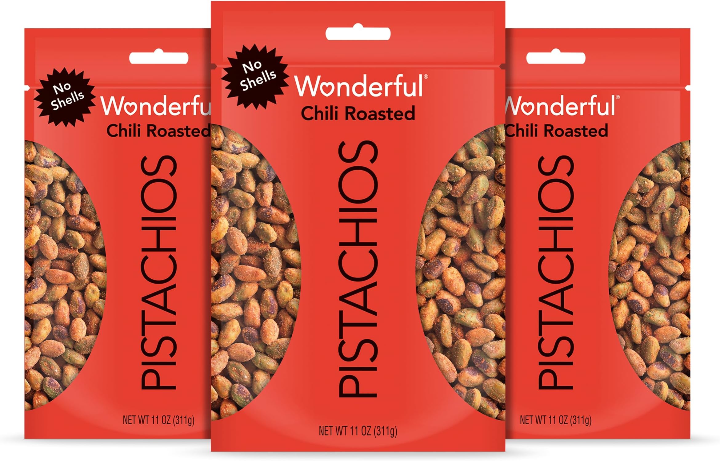 Amazon.com: Wonderful Pistachio Lightly Salted Shelled Pistachios, 6 OZ