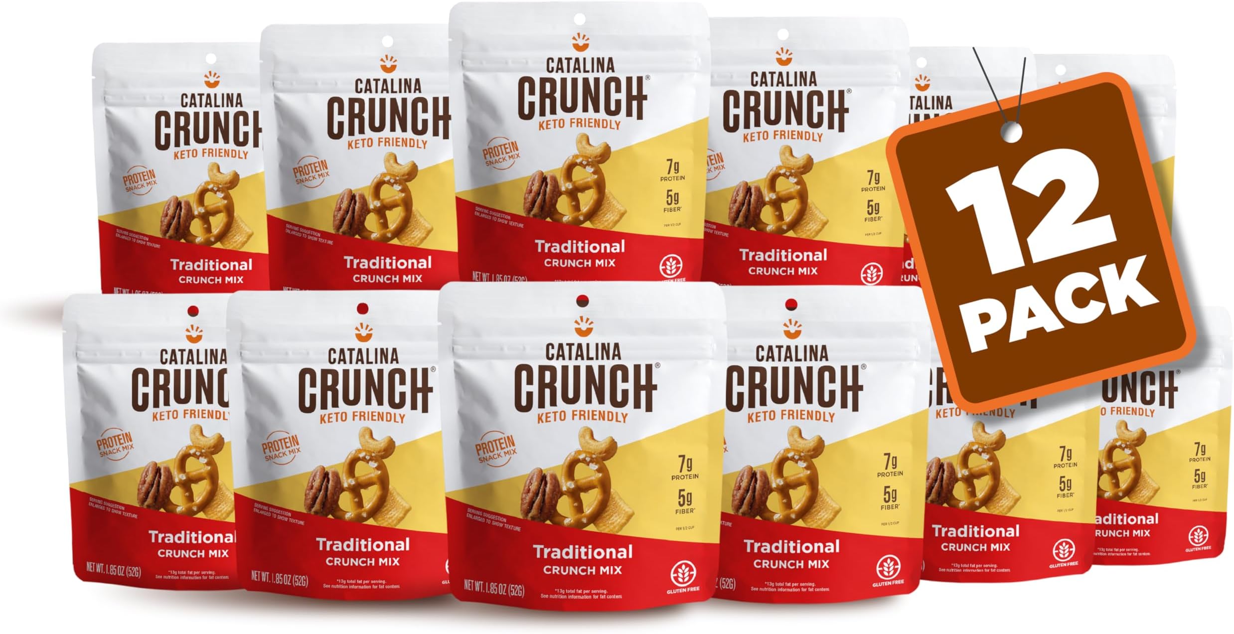 Amazon.com: Catalina Crunch Mix Traditional High Fiber Protein Snack ...