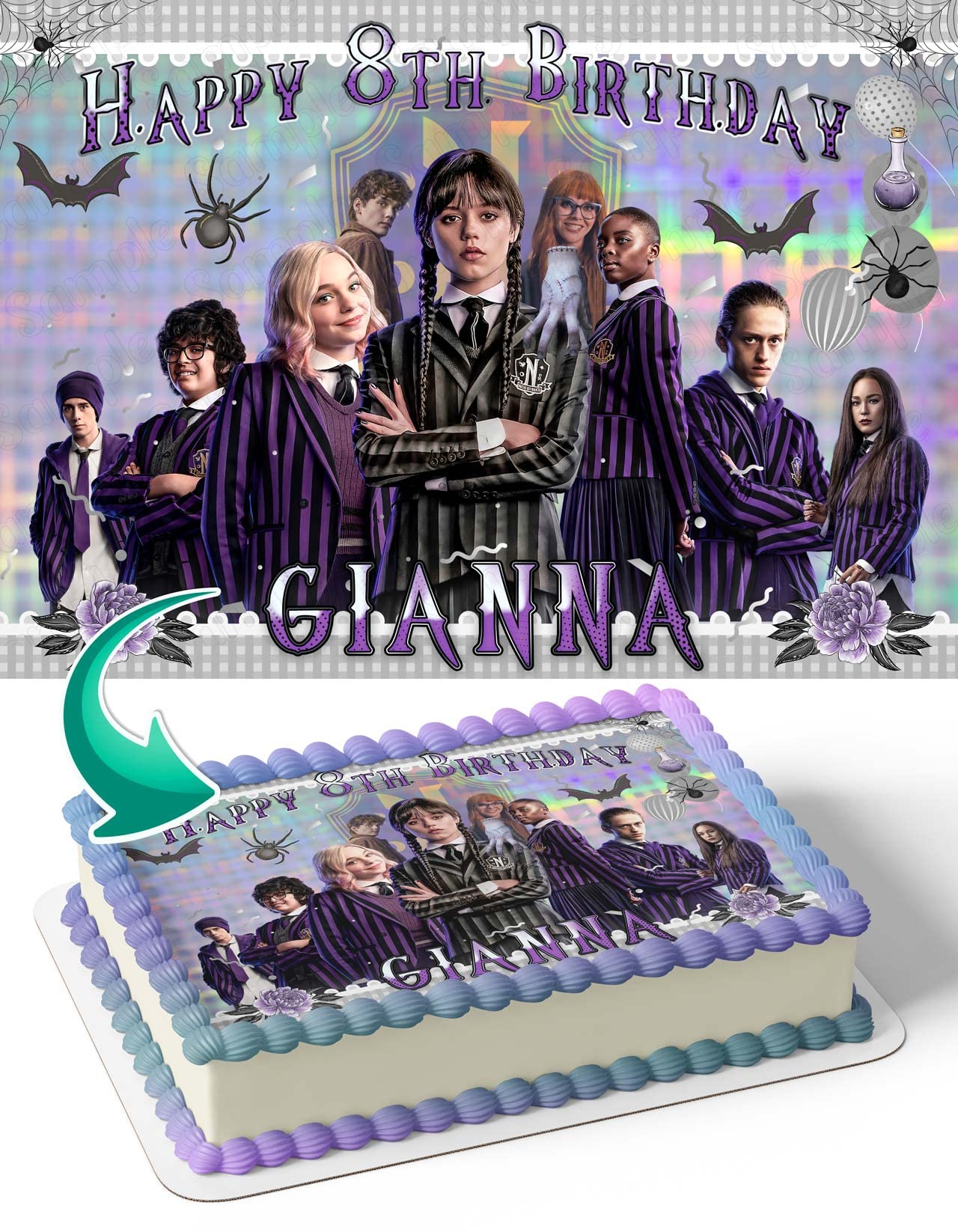 Addams Family Cakes
