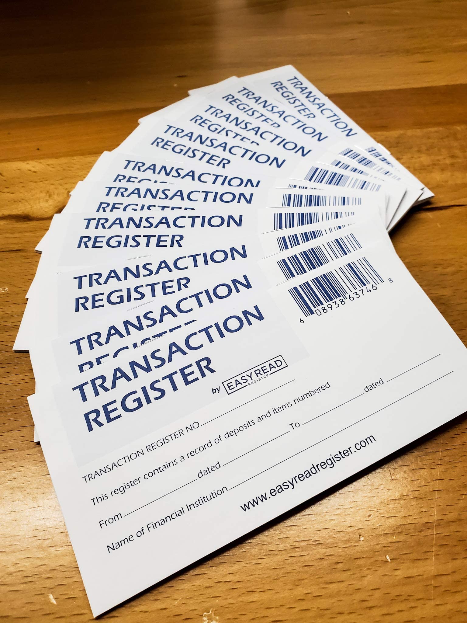 Snapklik.com : 10 Checkbook Registers 2023-2024-2025 Calendars