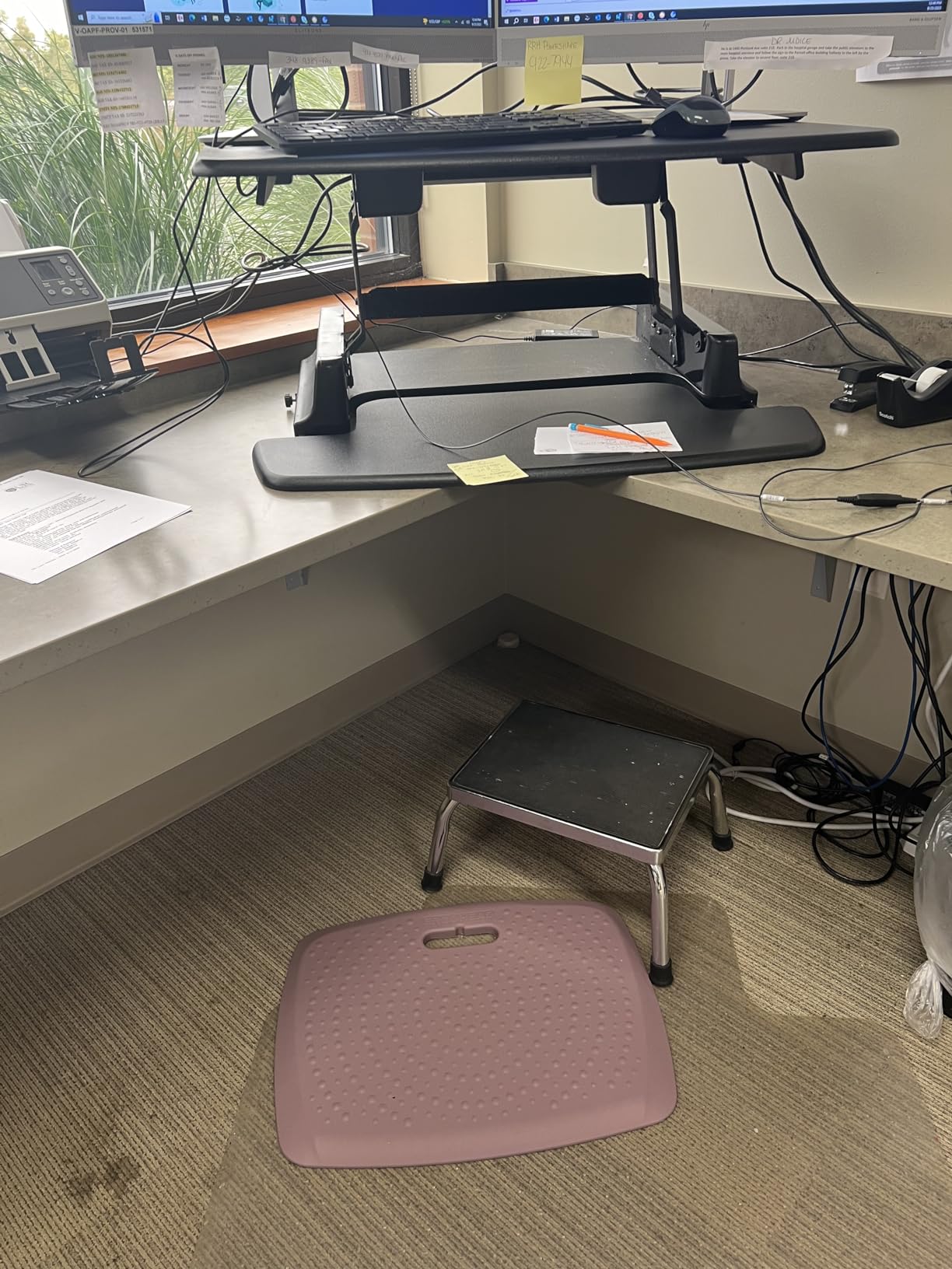 $4/mo - Finance Ergohead 3/4 inch Thick Office Standing Desk Mat ...