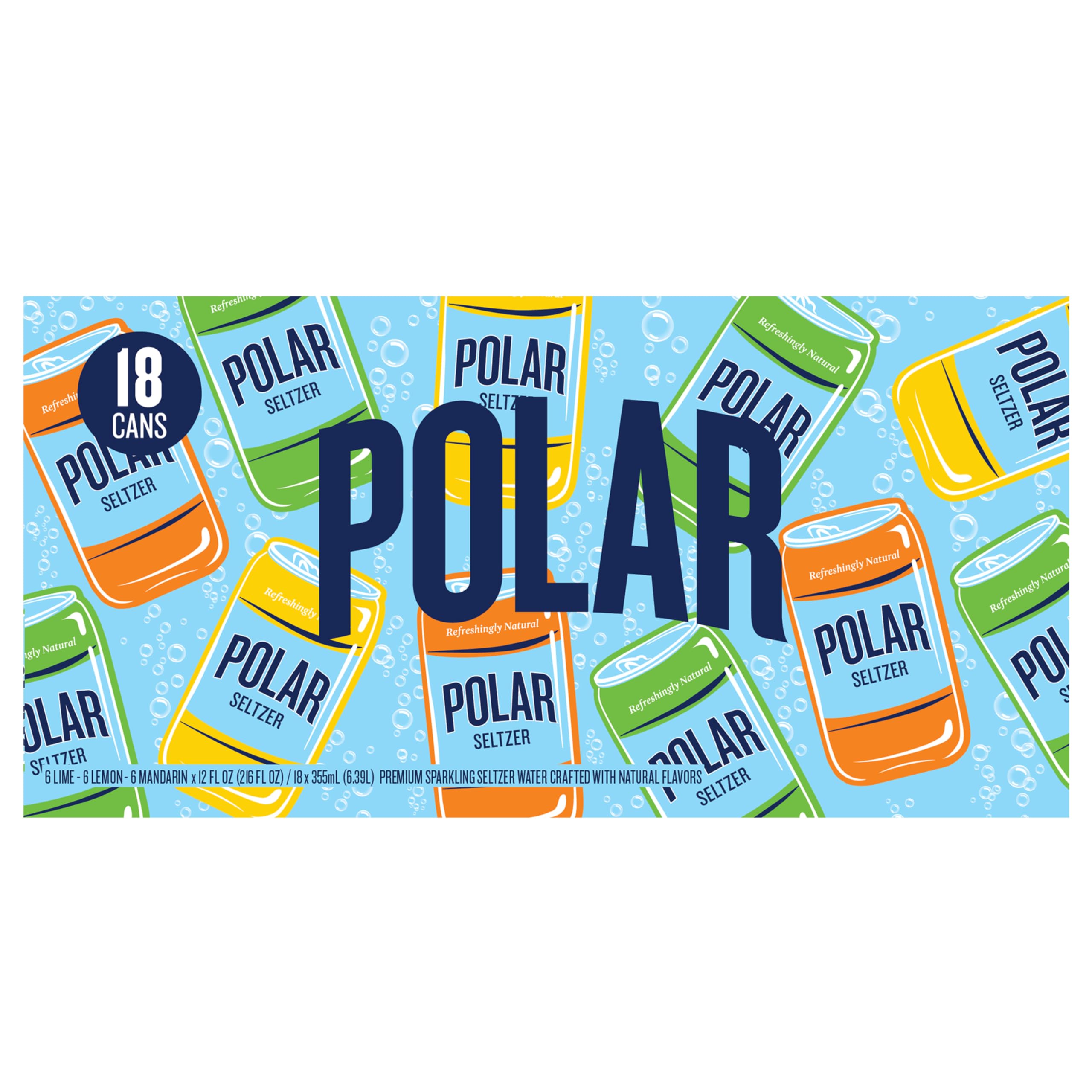 Snapklik.com : Polar Seltzer Water Citrus Variety Pack