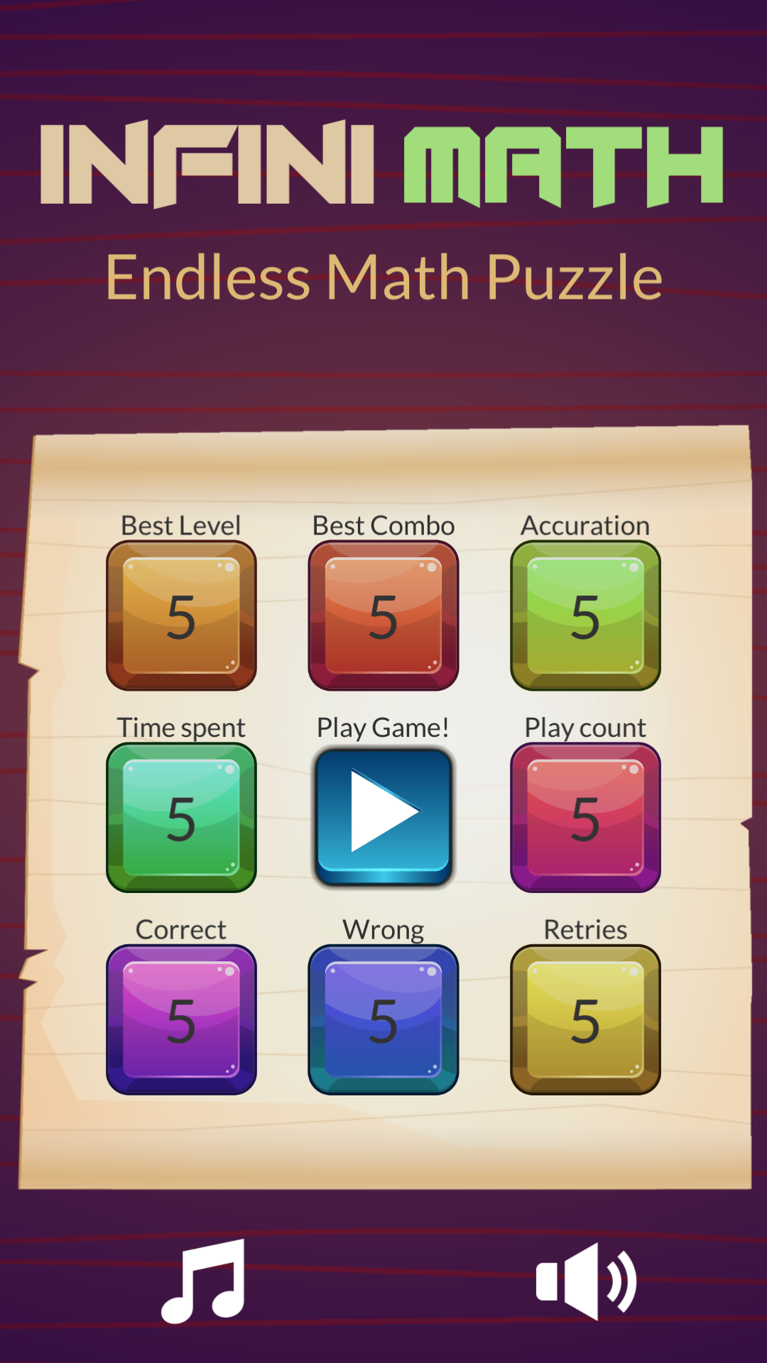 Infini Math Test - Brain Exercise Practice - App on Amazon Appstore
