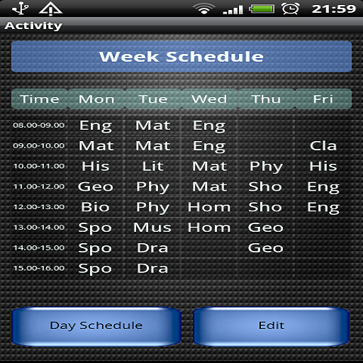 Max Schedule Light - App on Amazon Appstore