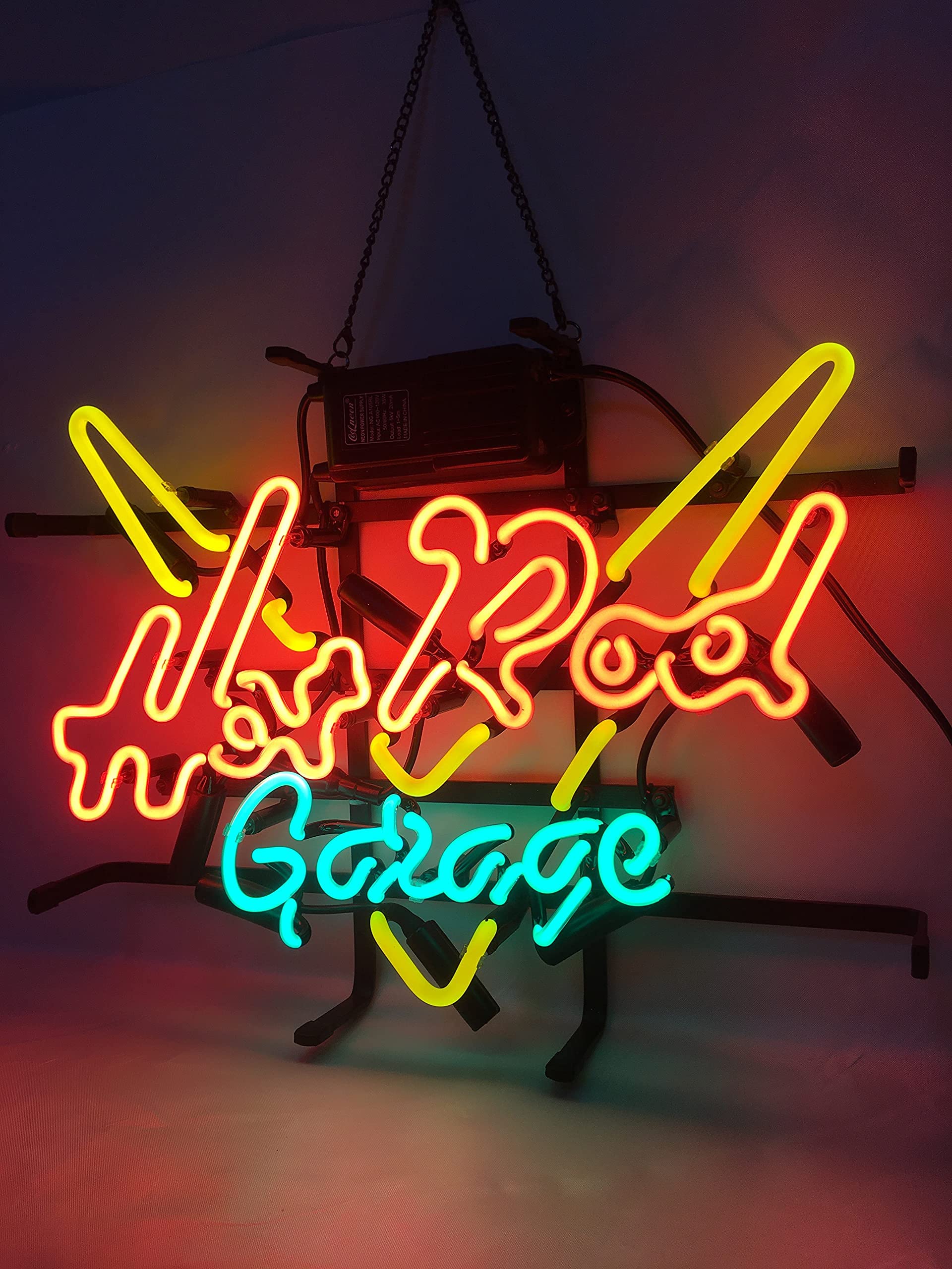 Hot Rod Garage Neon Sign