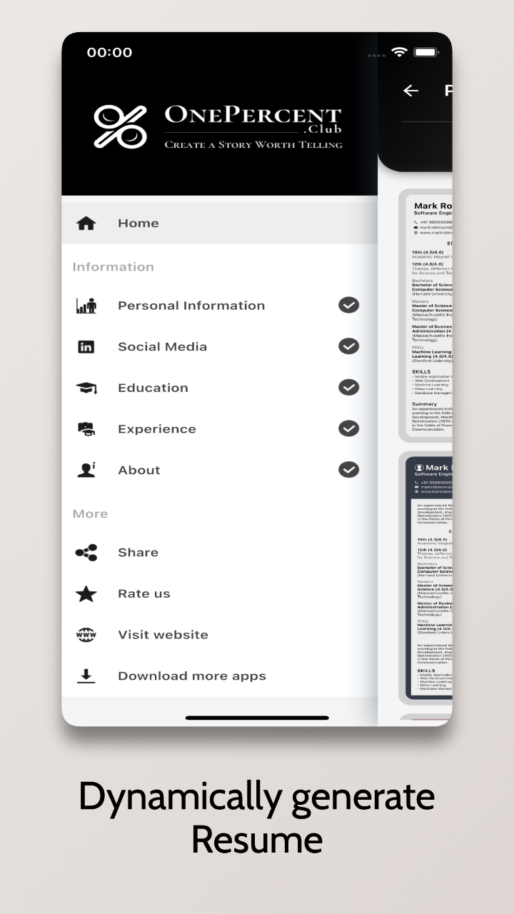 Resume+ - CV Generator - App on Amazon Appstore