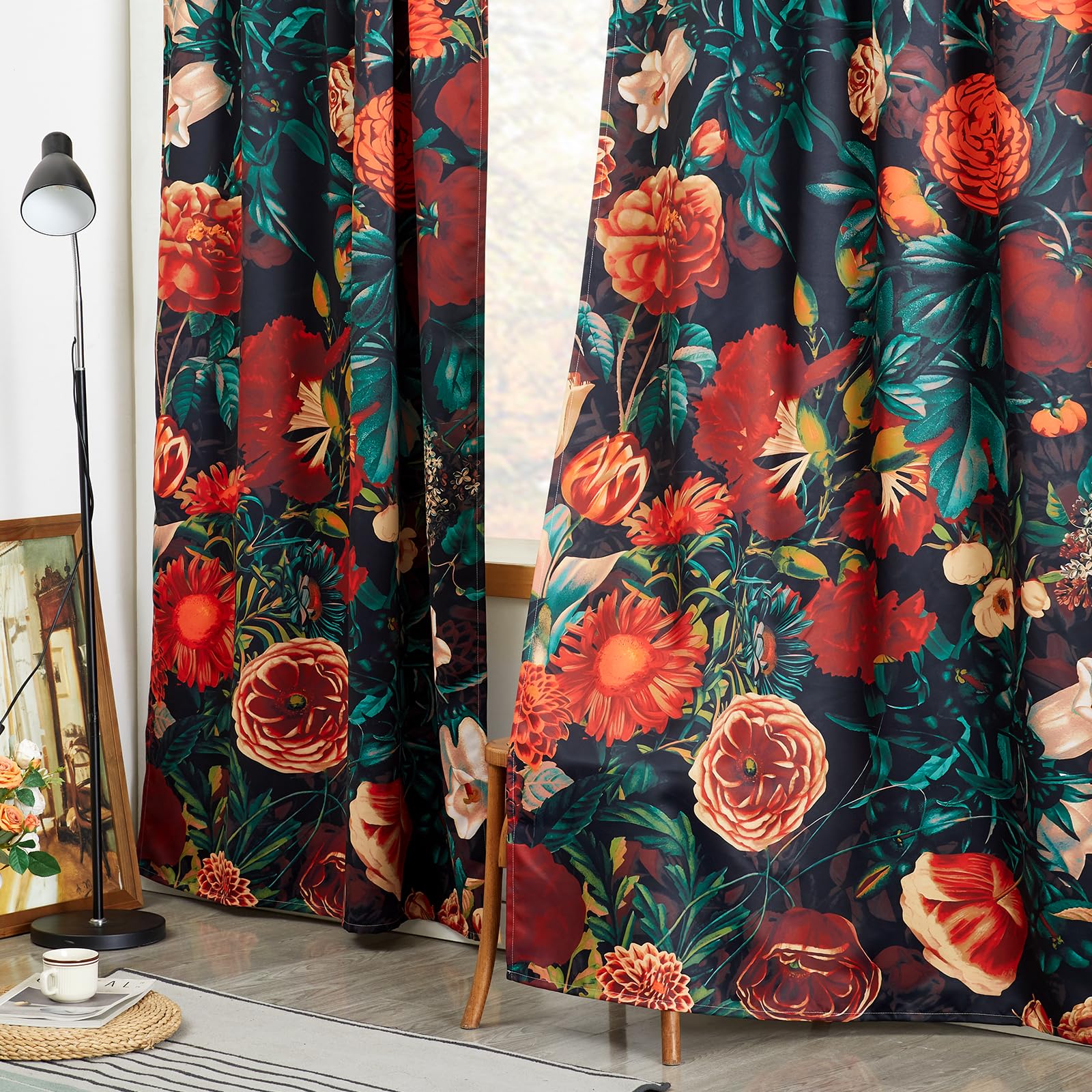 Vintage Bedroom Curtains Amelie Embroidered Vintage Blush Curtains