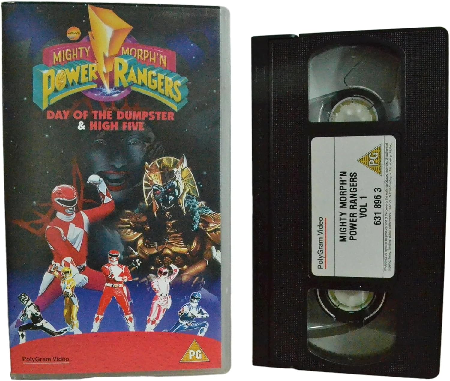 Power Rangers 1 - Die Rückkehr der Hexe/Höhenang [VHS] : St.John ...
