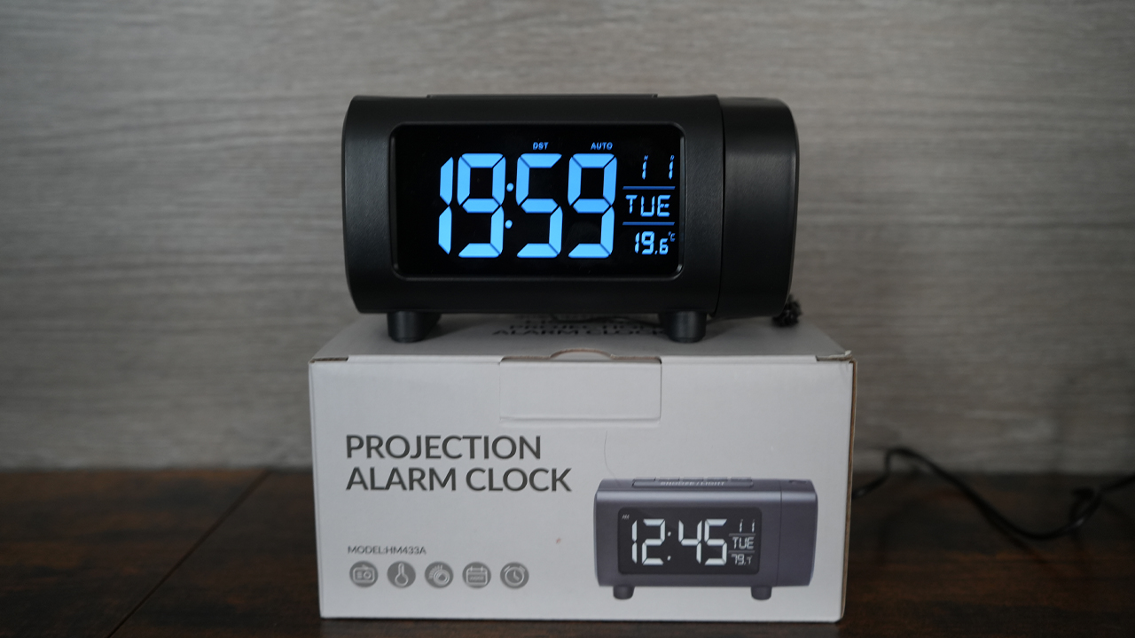 Watch This should project your alarm clock on the wall on Amazon Live