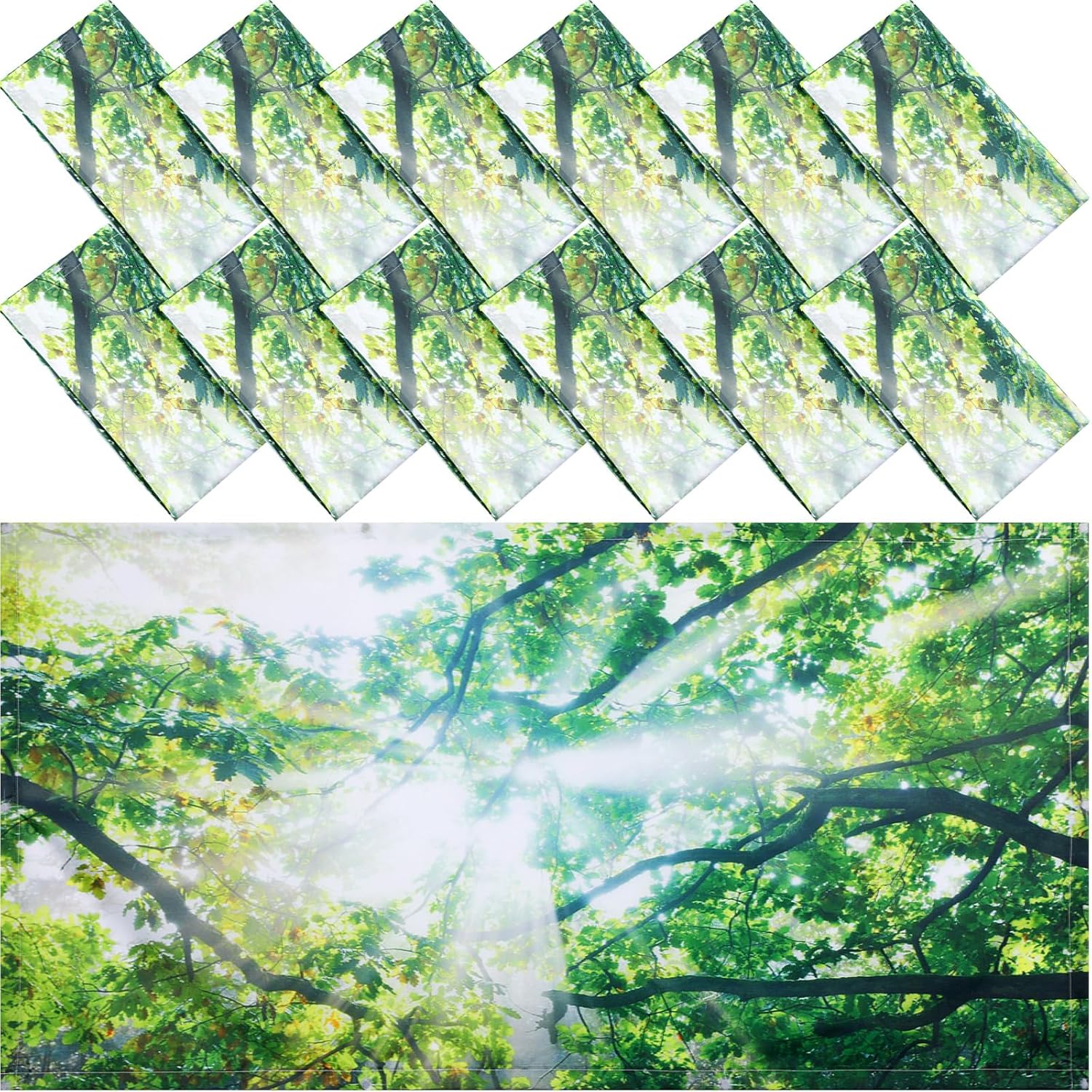 12 Pack Fluorescent Light Covers 4X 2 Feet Decorative Magnetic ...