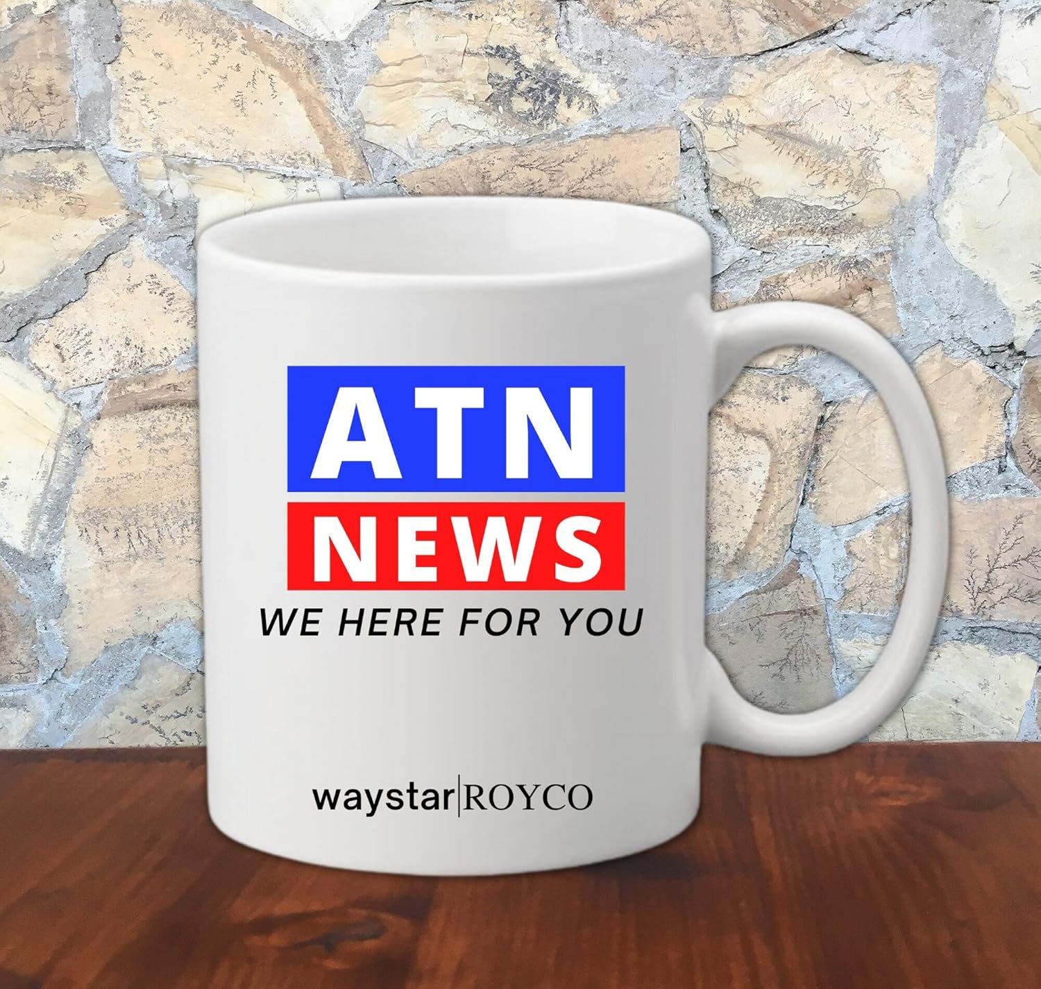 Amazon.com: Succession ATN News Mug Waystar Royco Logan Roy Kendal Roy ...