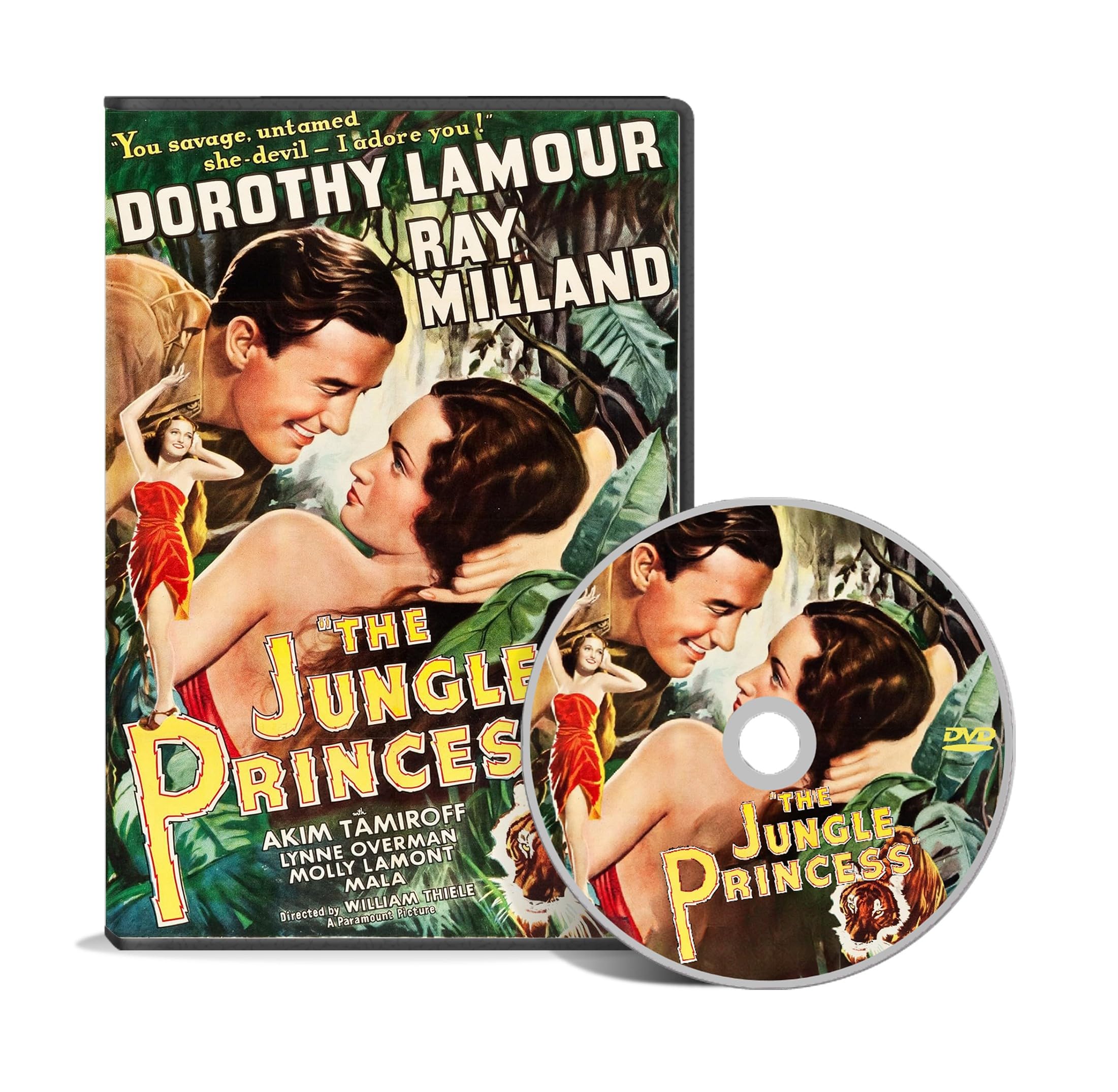 Amazon.com: The Jungle Princess (1936) Adventure DVD : Dorothy Lamour ...