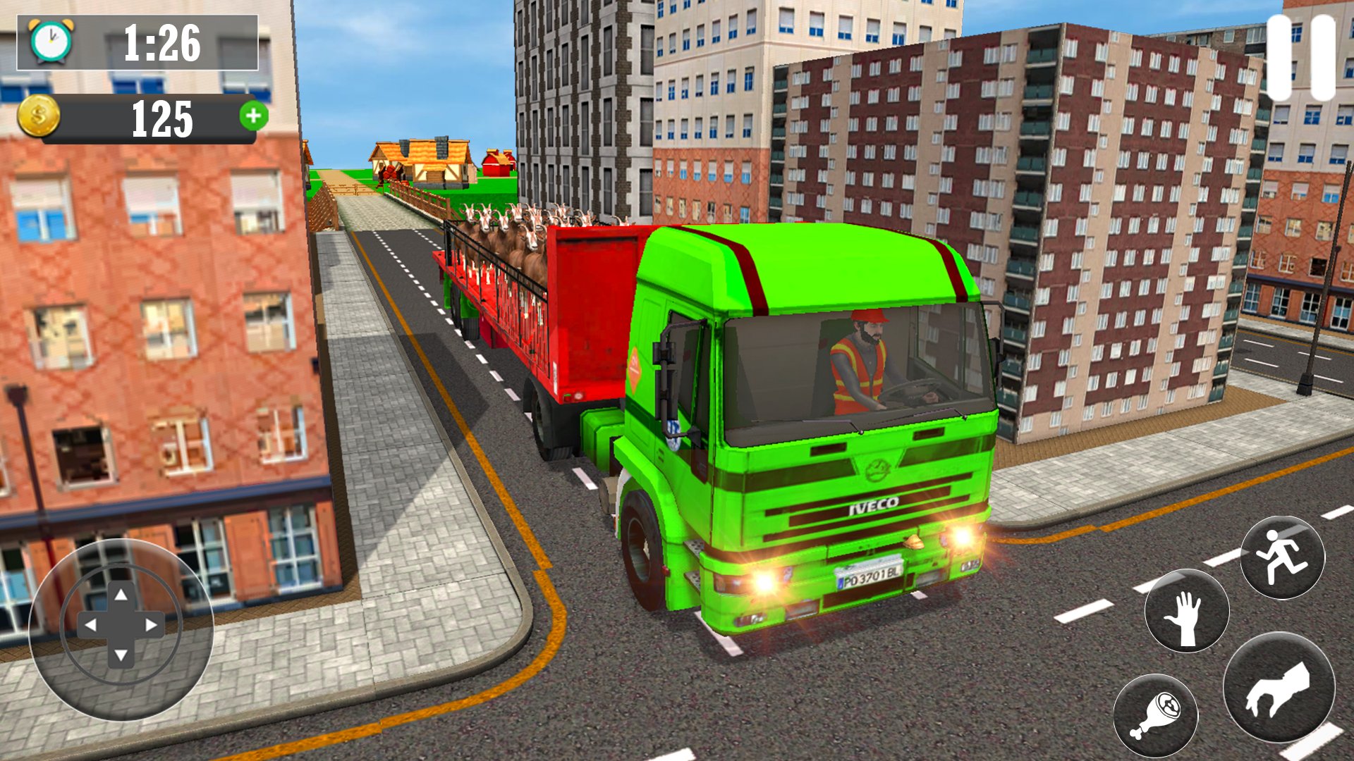 Wild Animal Truck Transporter Game : Animals Transport Truck - App on ...