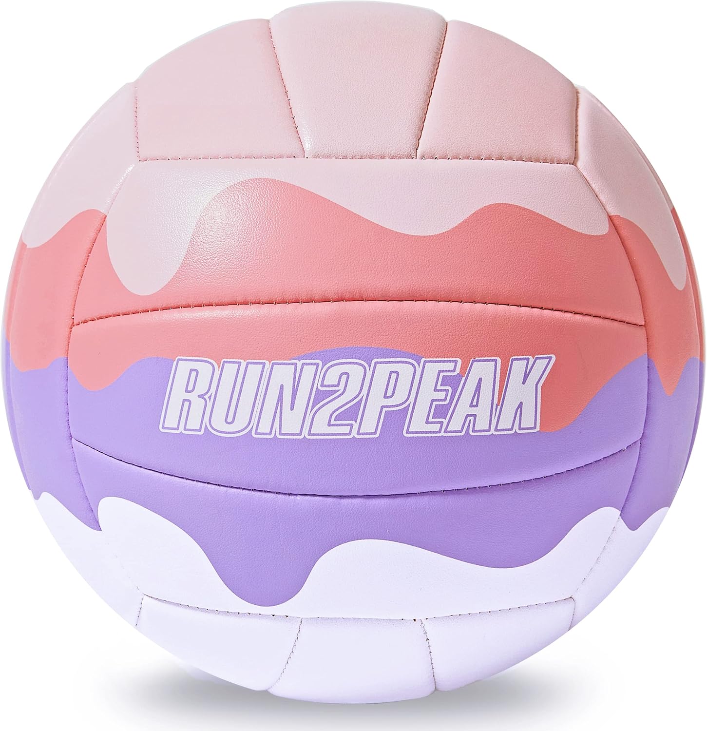 RUN2PEAK Pelota de voleibol súper suave, rosa y morado, regalos para ...