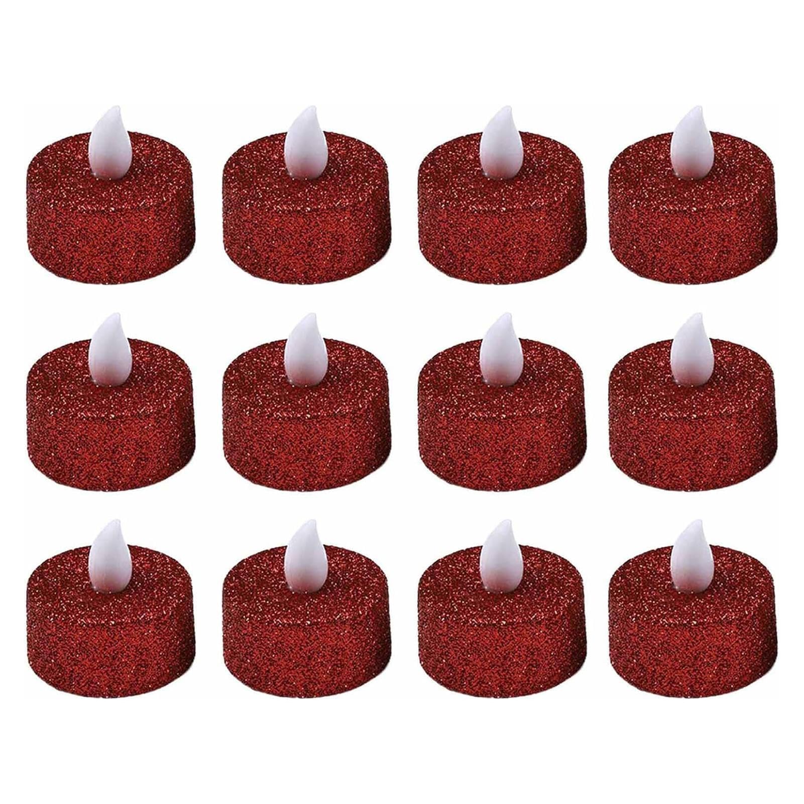 Yatlouba Tea Lights Candles Battery Operated - Flameless Battery ...