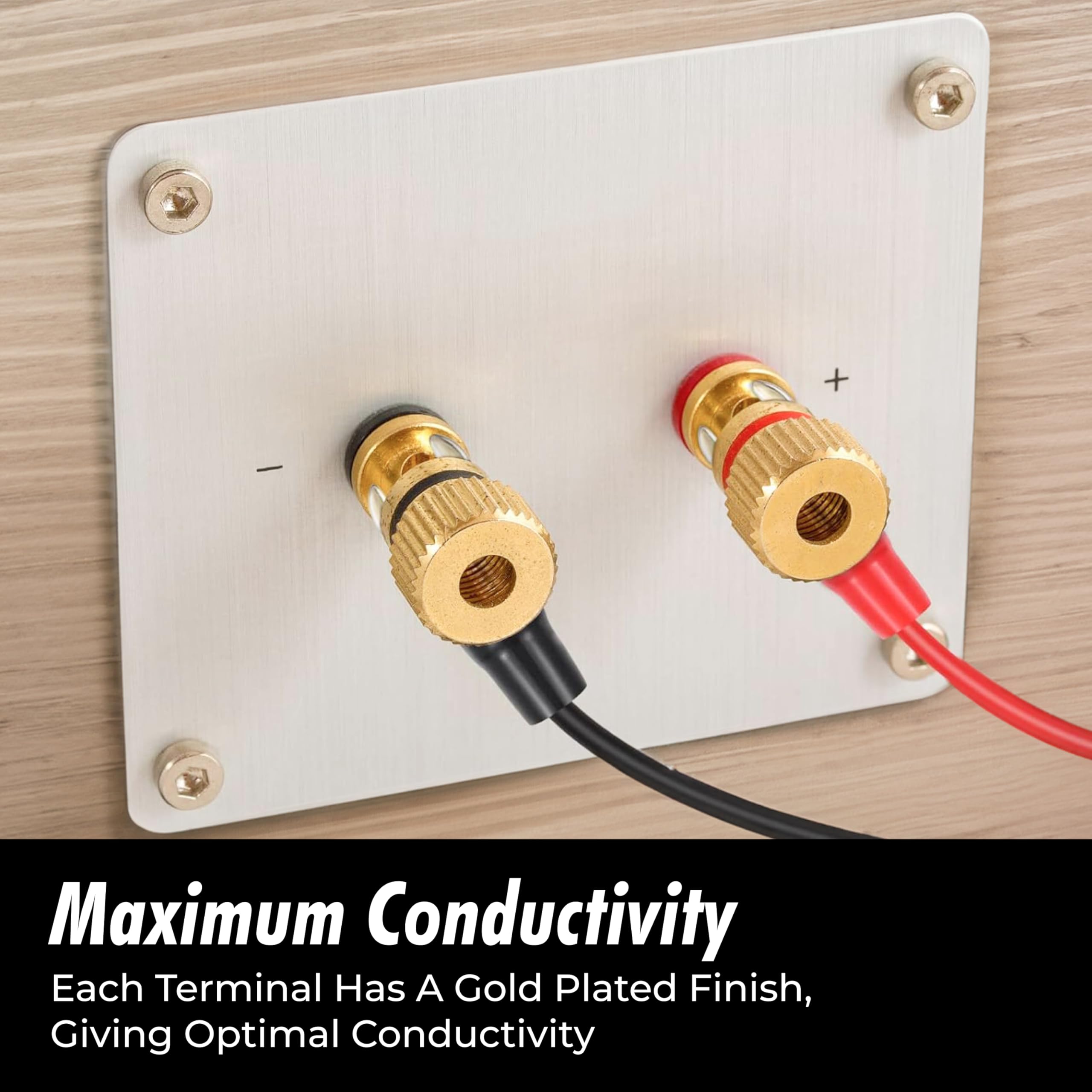 Snapklik.com : InstallGear 4 Gauge Awg Crimp Ring Terminals Connectors ...