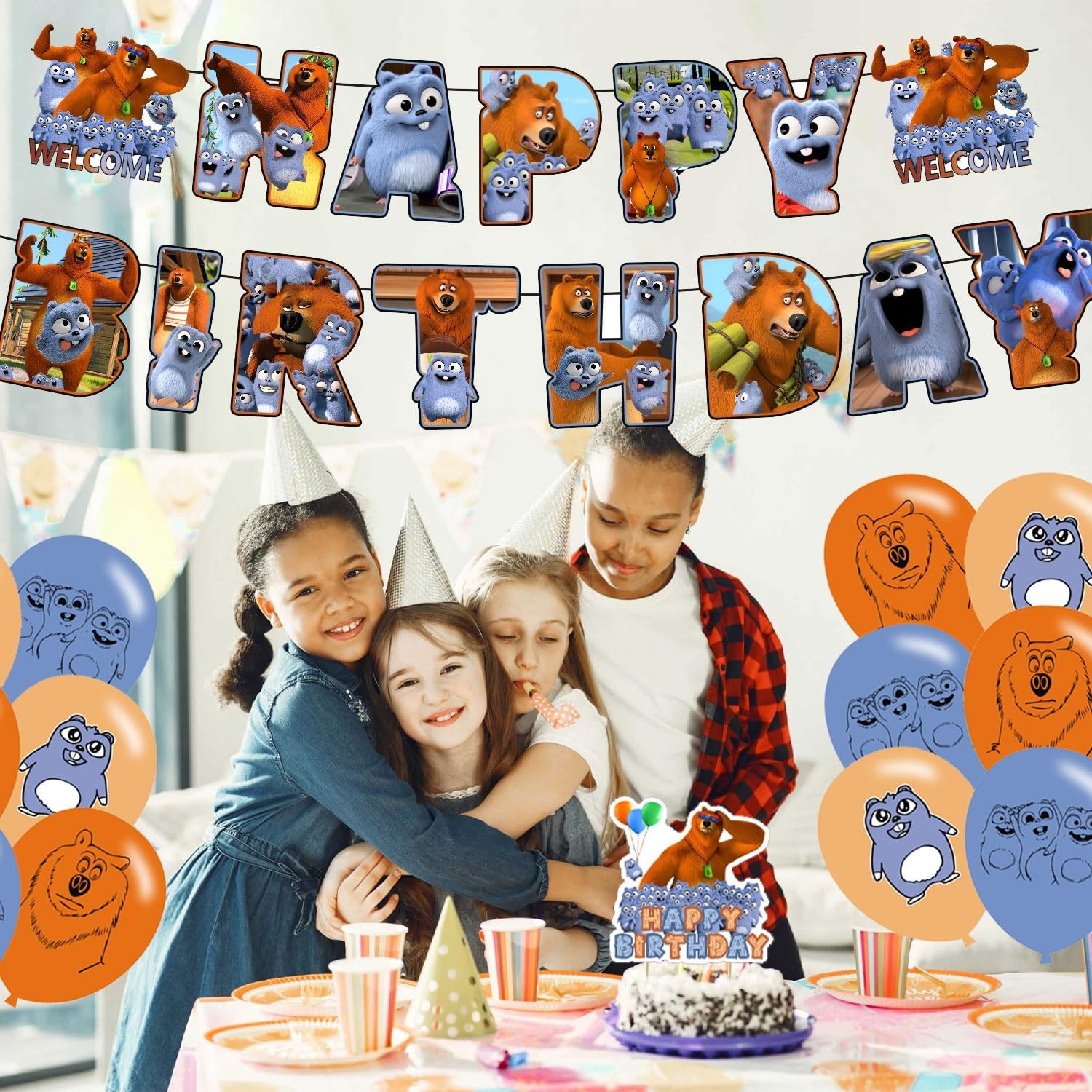 Grizzy and the Lemmings birthday party supplies, Australia | Ubuy