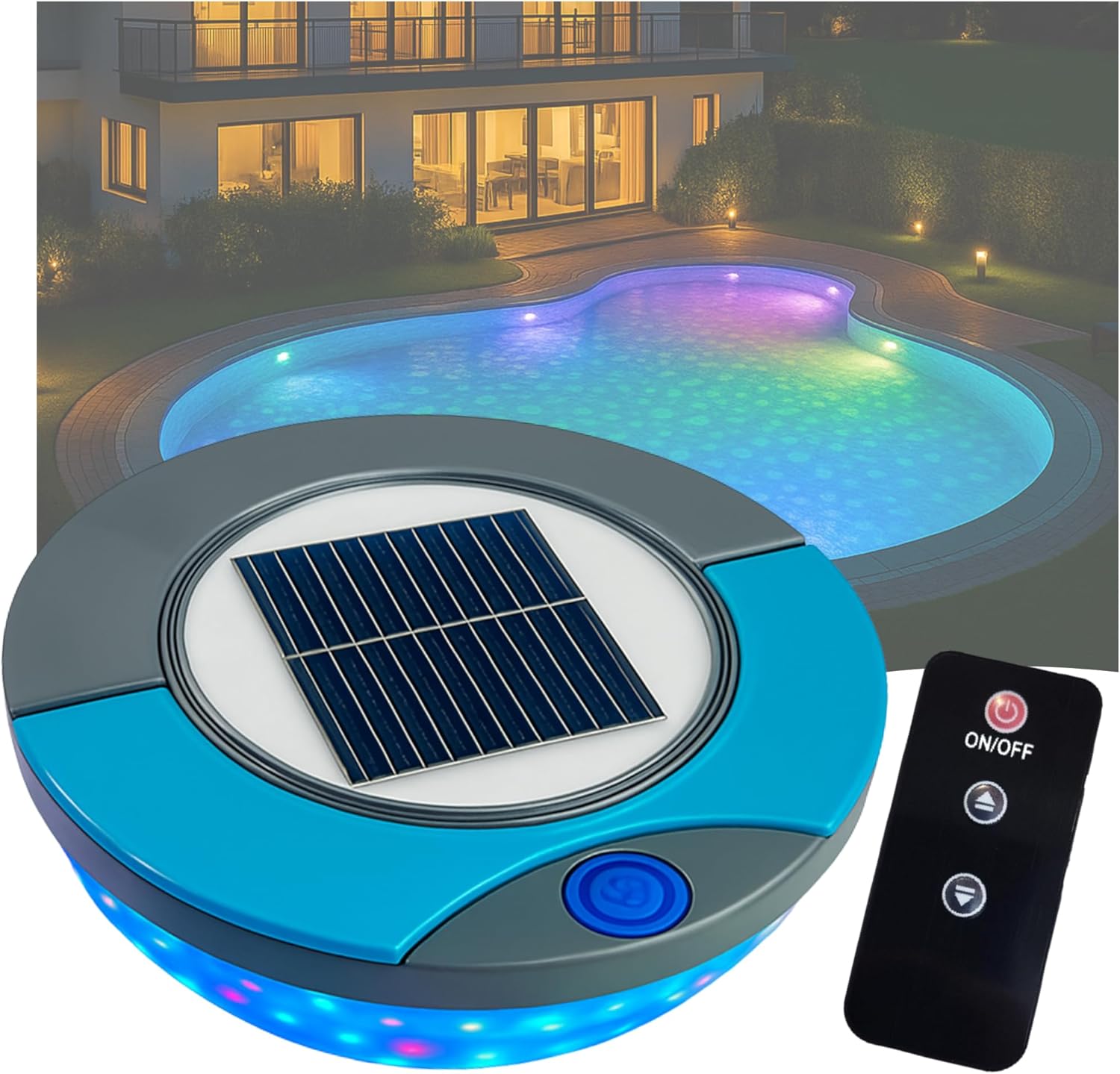 Amazon.com : GAME 26401-BB HydroGLO Solar Underwater Pool Light Show ...